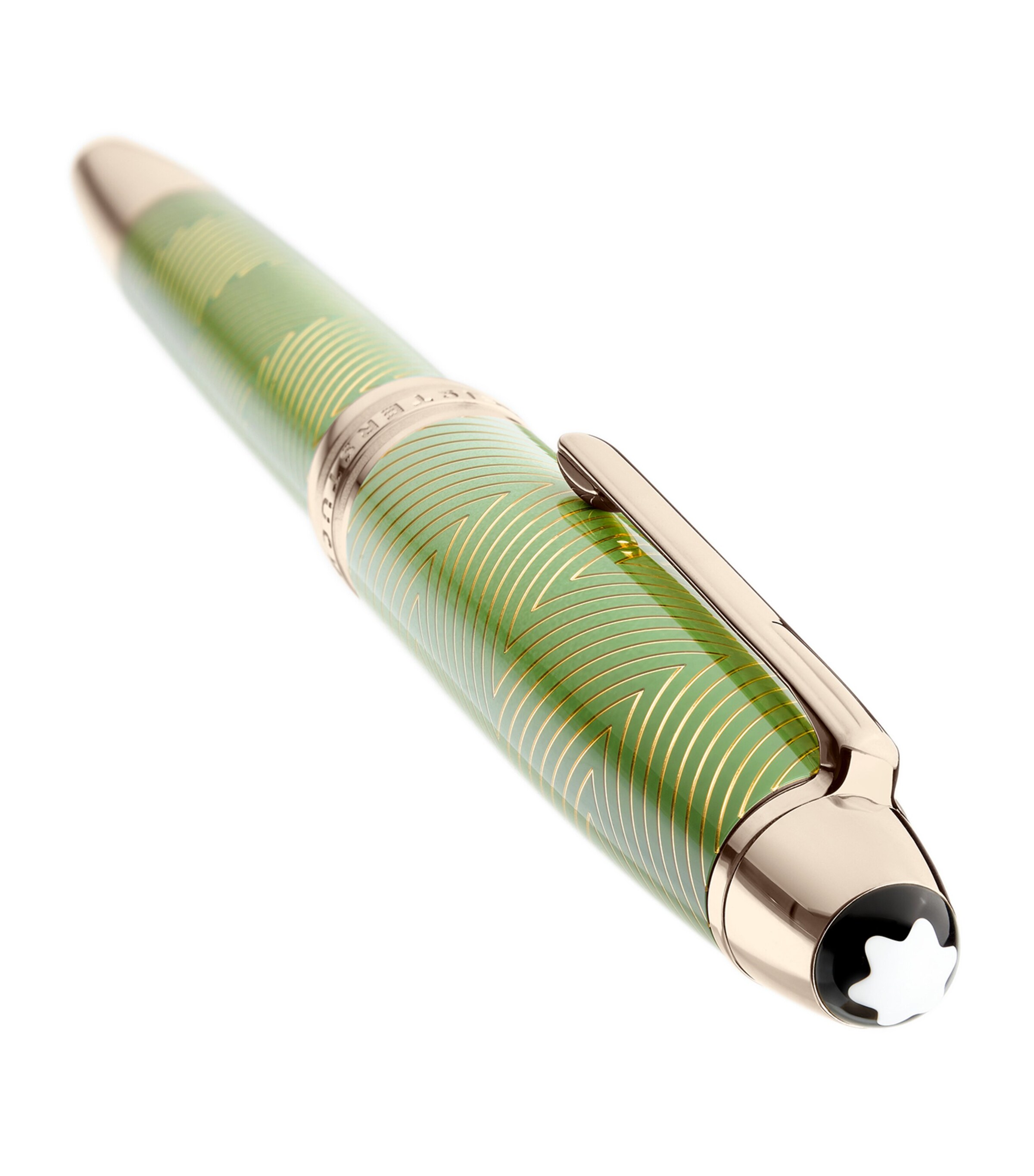 Montblanc Meisterstück Calligraphy Solitaire Rollerball Pen | Harrods AU