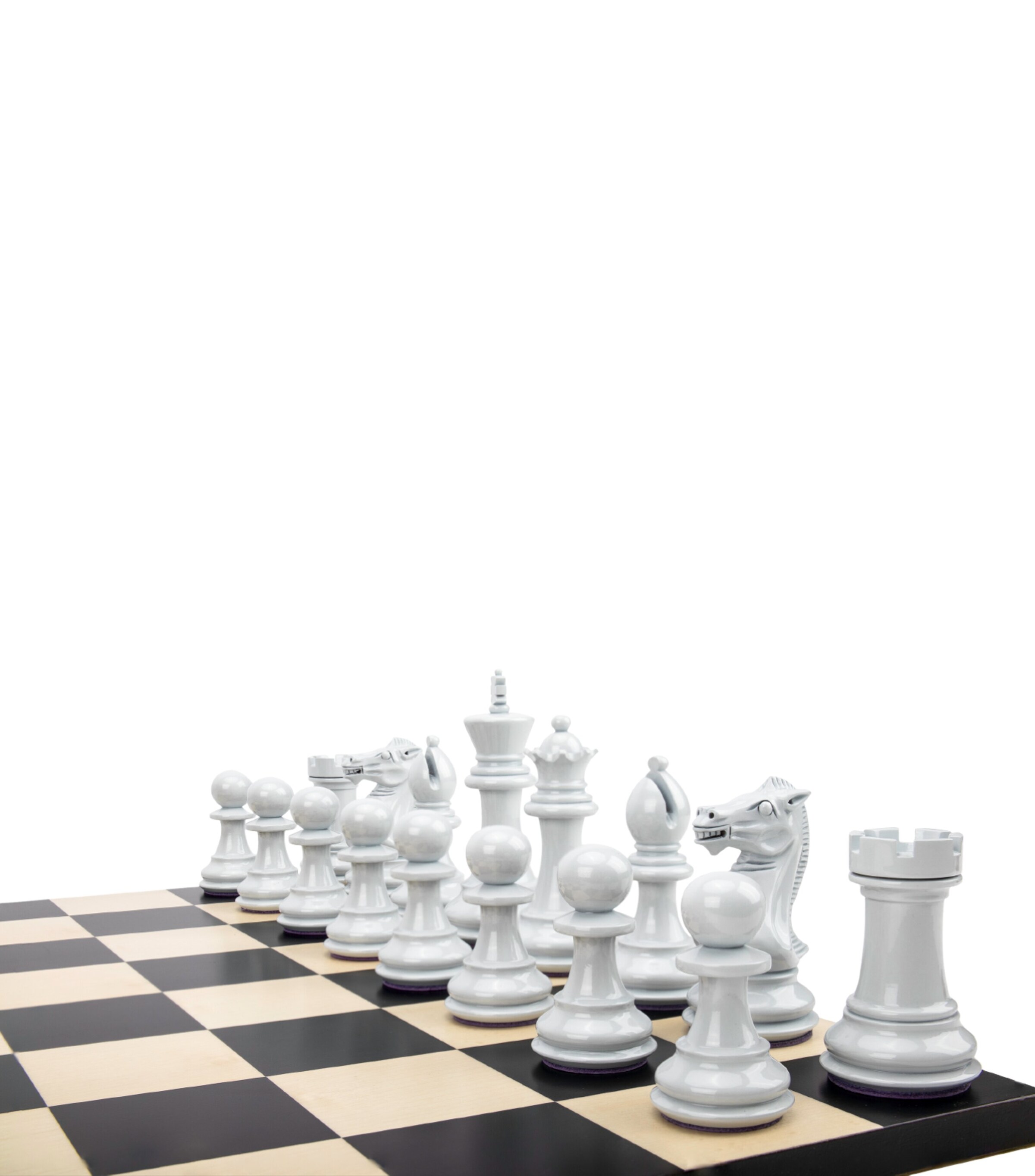 Purling Bold Chess Set with Maple Chess Board | Harrods AU