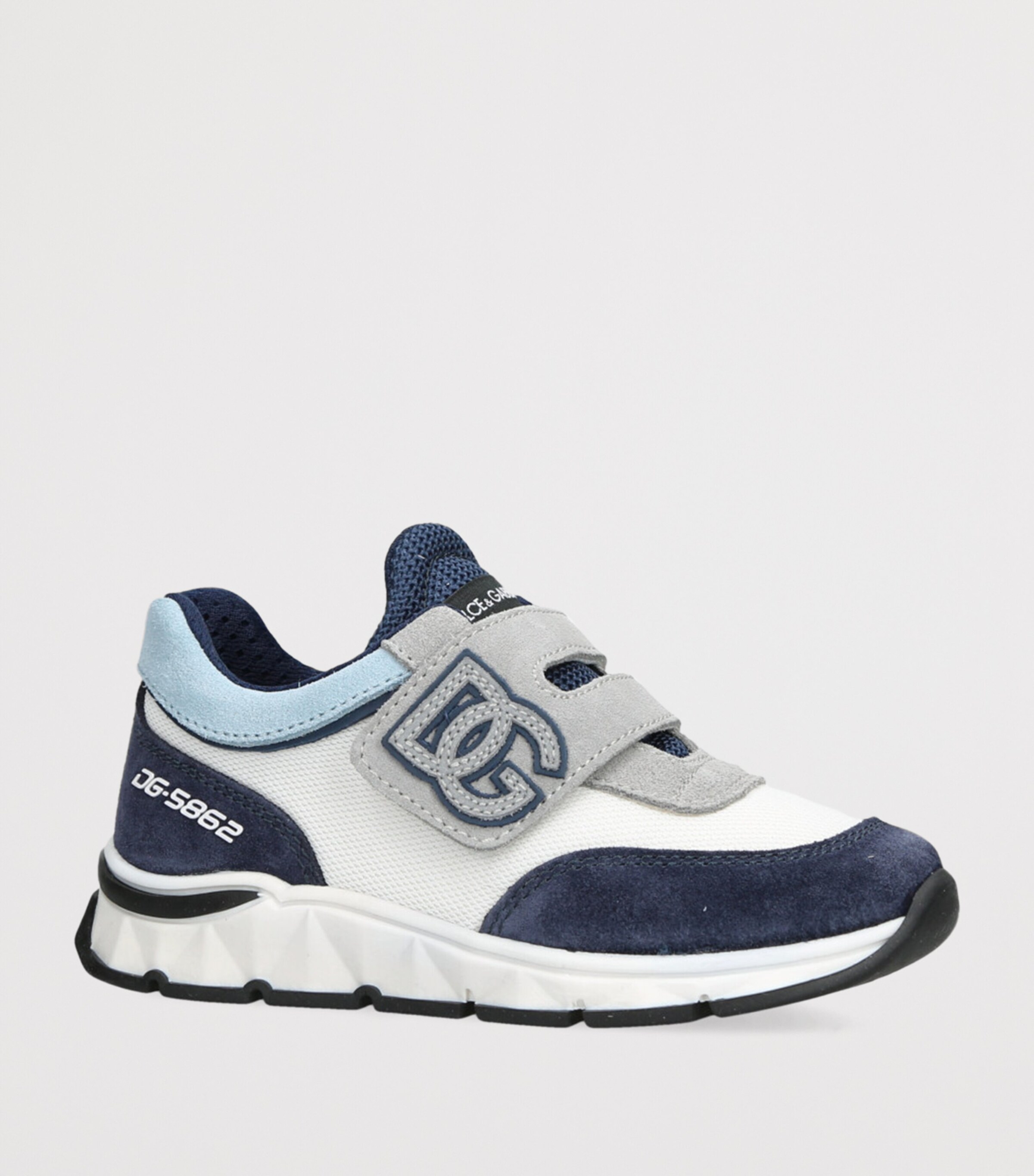 Dolce & Gabbana Kids White Suede-Trim Running Trainers | Harrods US