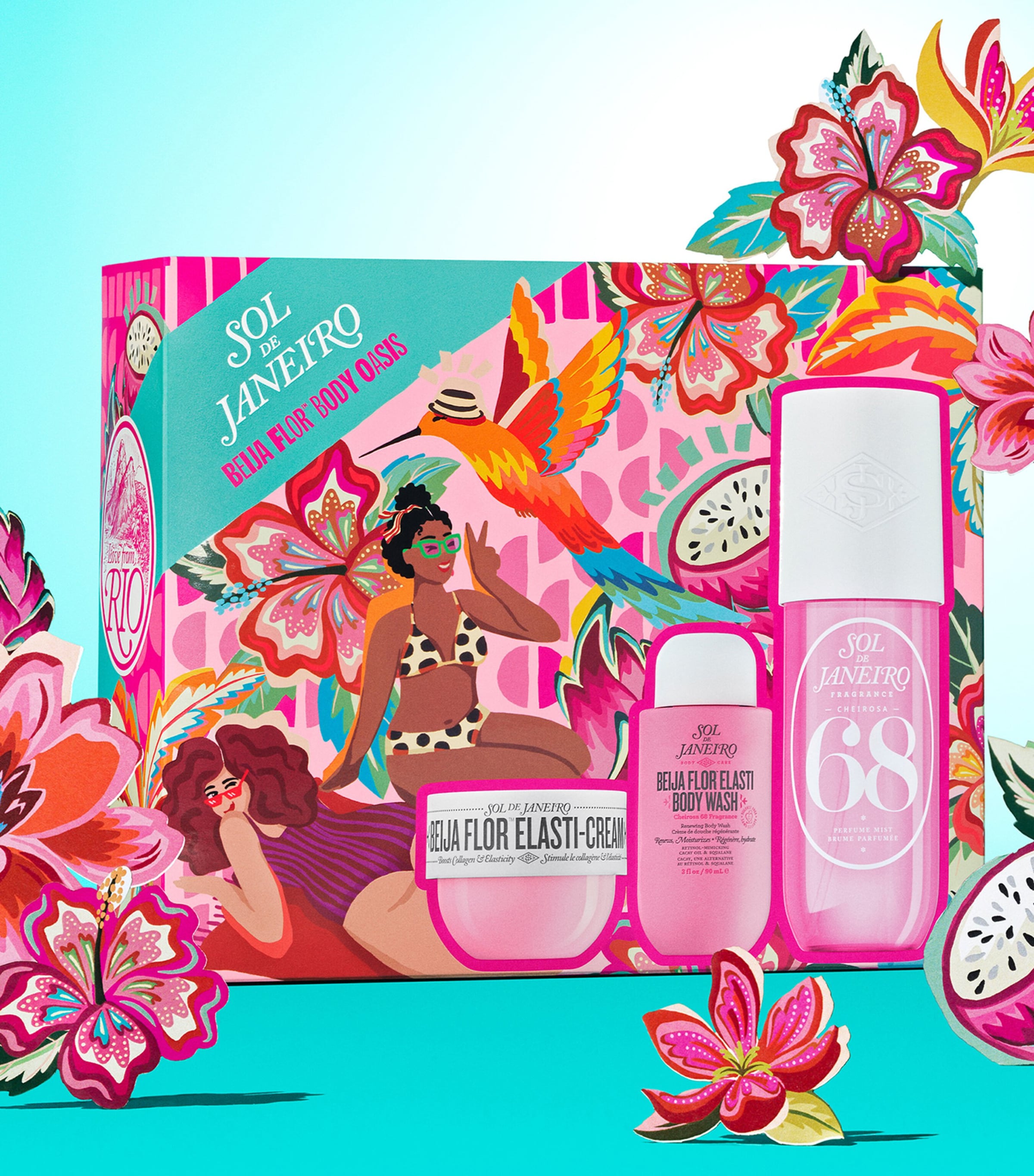 SOL DE JANEIRO Beija Flor Body Oasis Gift Set | Harrods UK