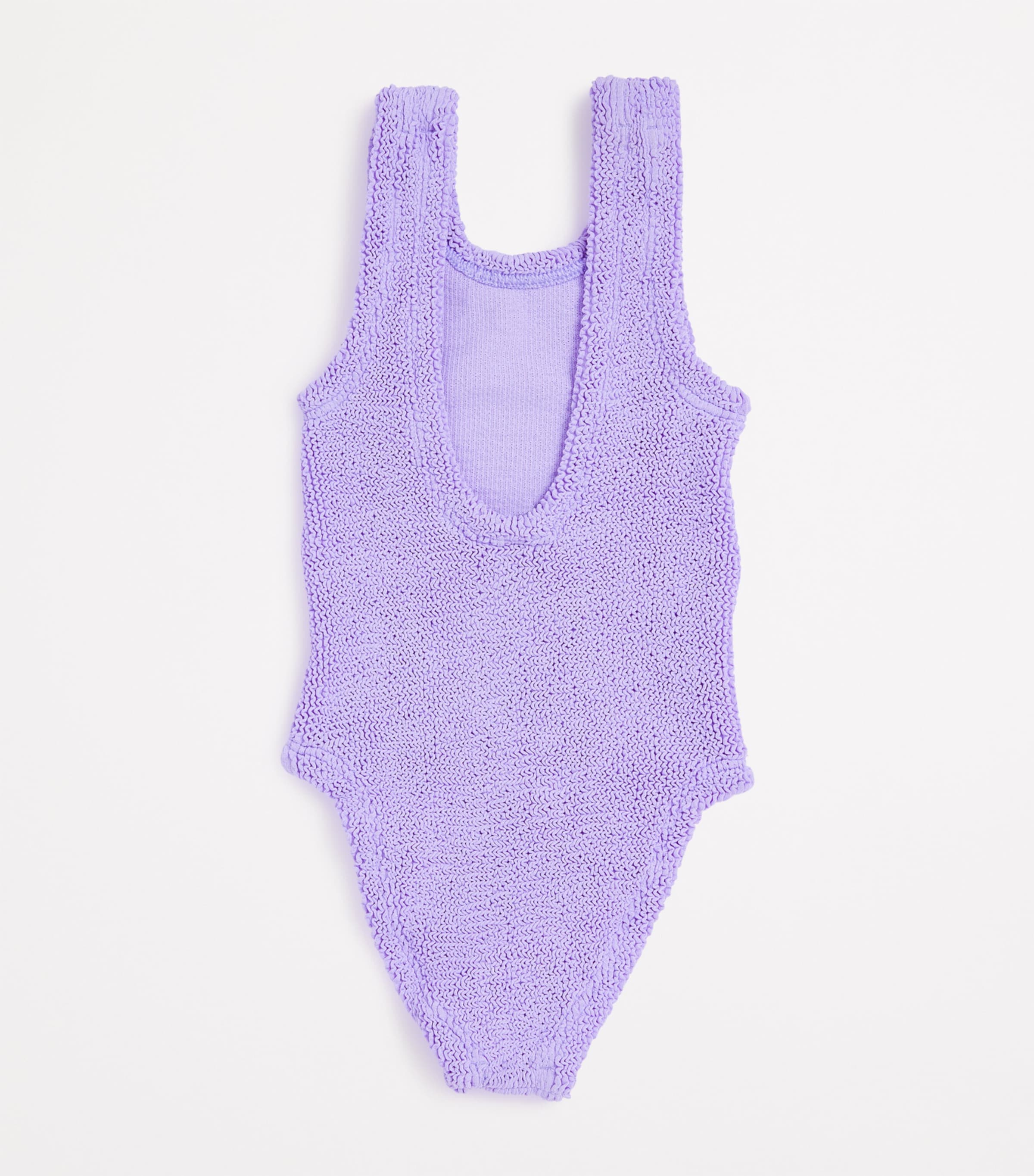 Hunza G Kids Purple Classic Swimsuit (2-6 Years) | Harrods UK