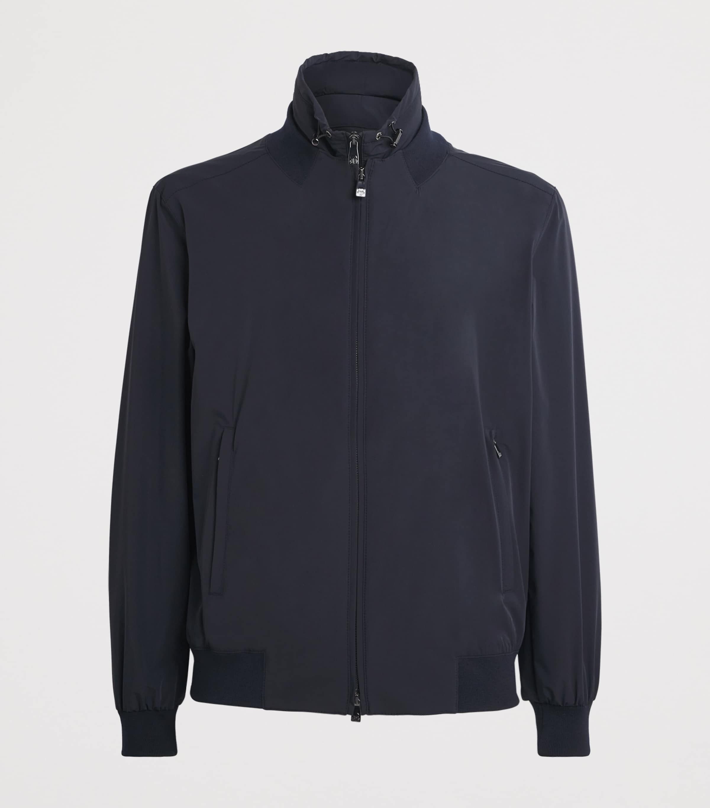 Corneliani Navy Thumper Bomber Jacket | Harrods US