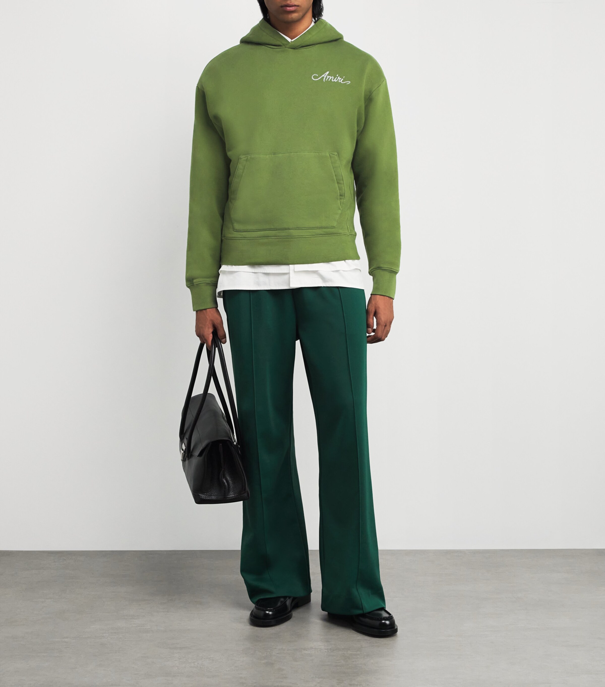 AMIRI Green Bandana Logo Hoodie | Harrods SA