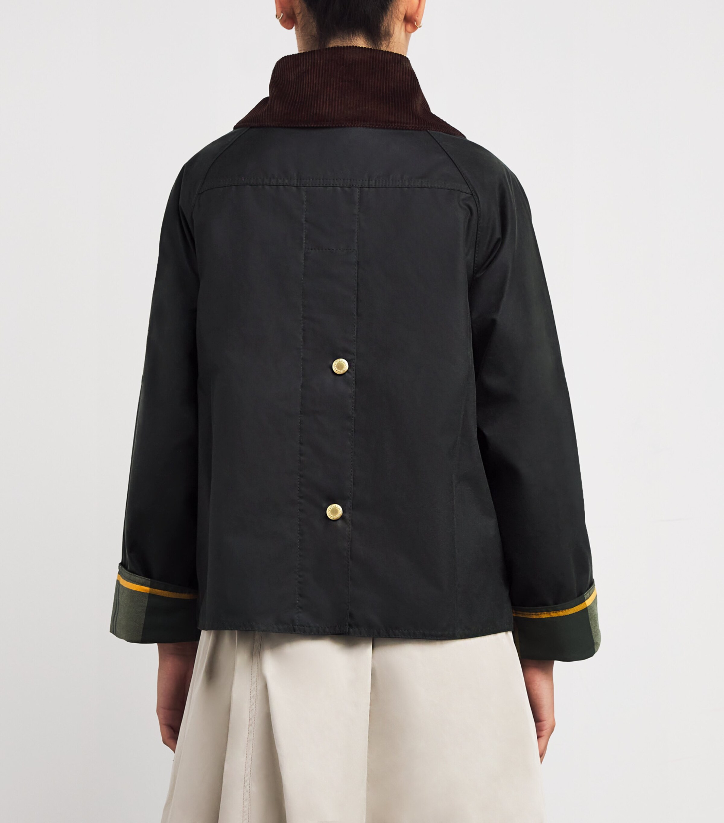 Barbour Green Waxed Cotton Catton Jacket | Harrods US