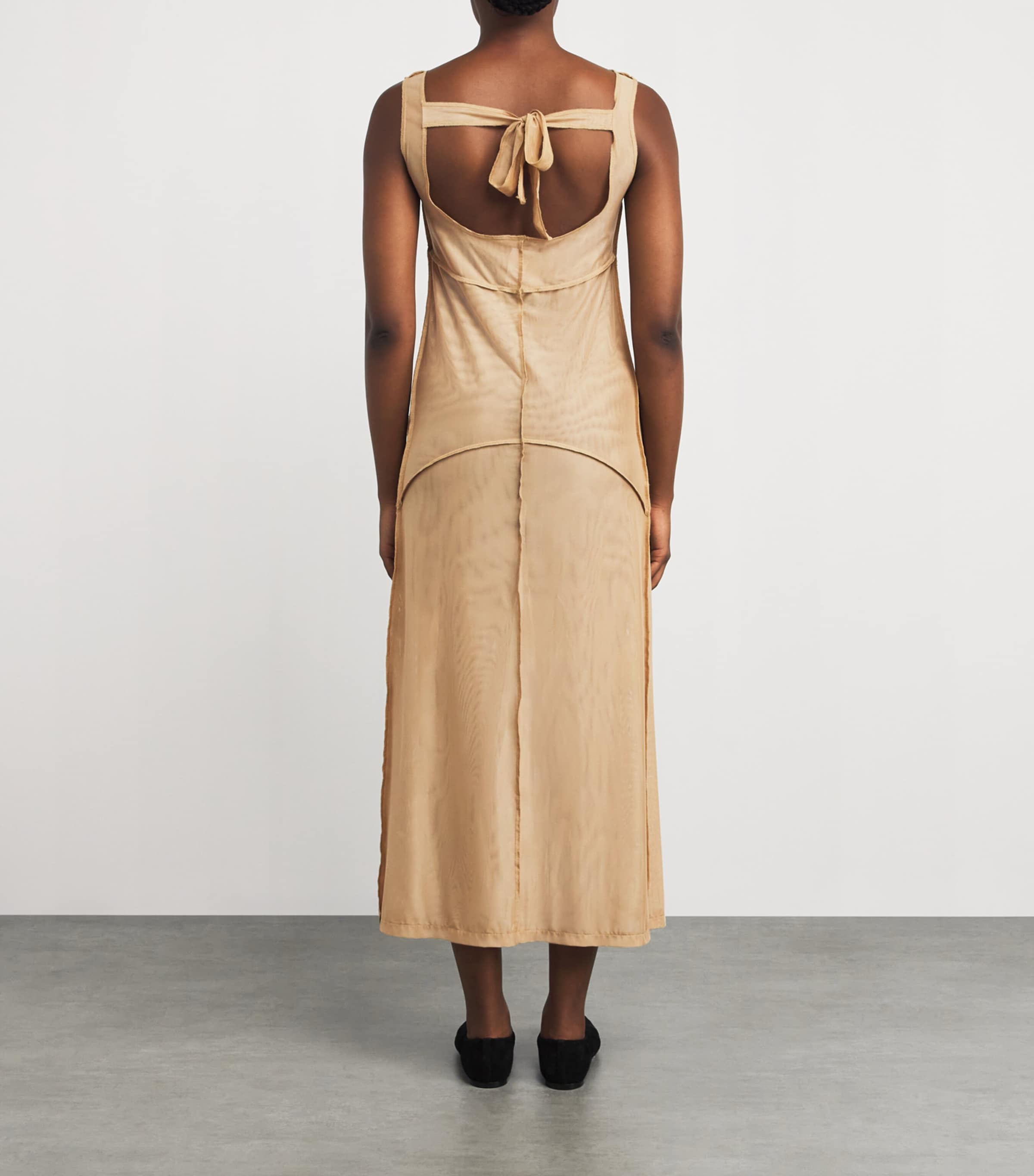 Nadine Mos Nude x Reike Nen Mesh Overlock Dress | Harrods QA