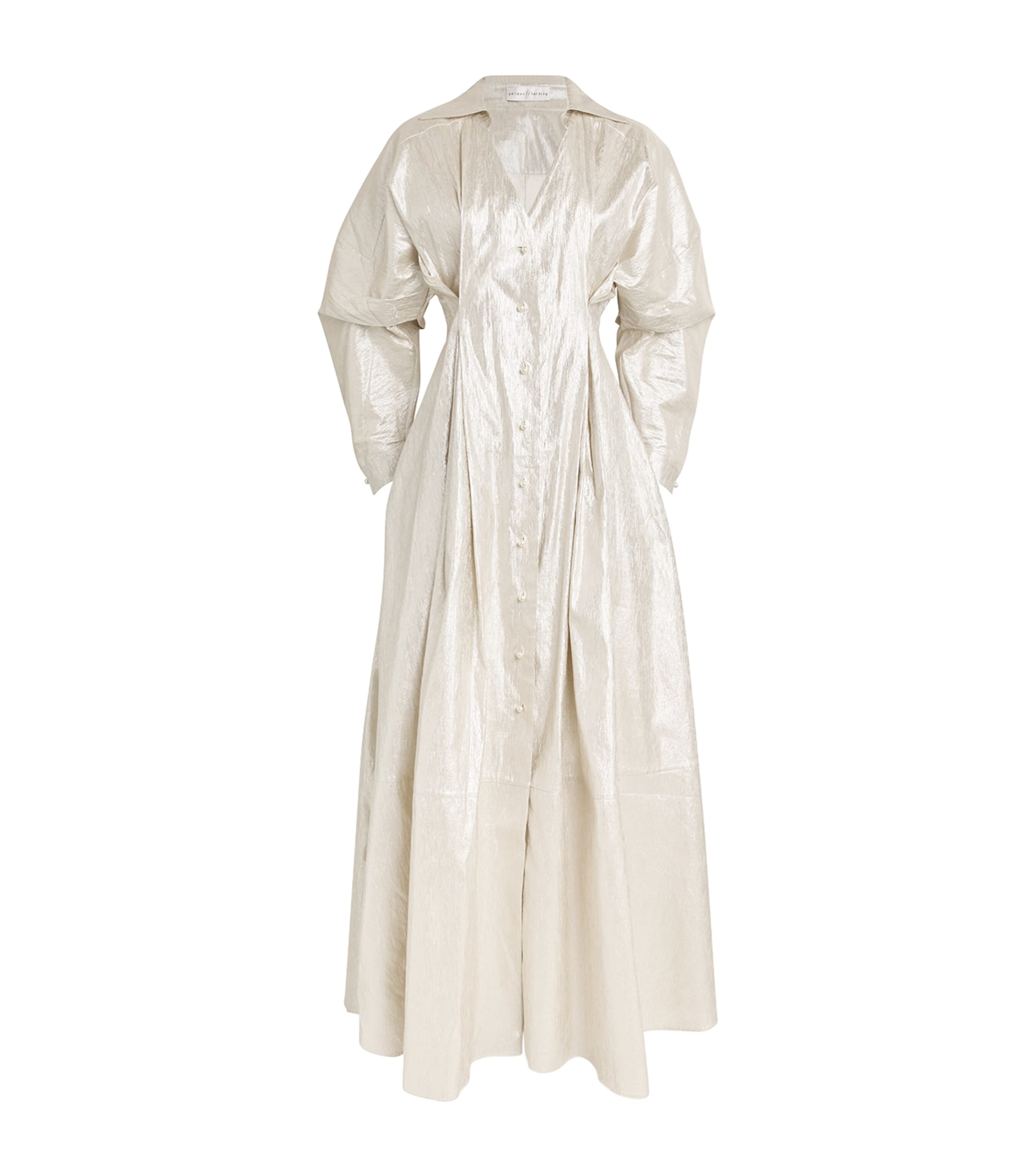 Palmer//Harding Silver Honesty Opens Maxi Dress | Harrods US