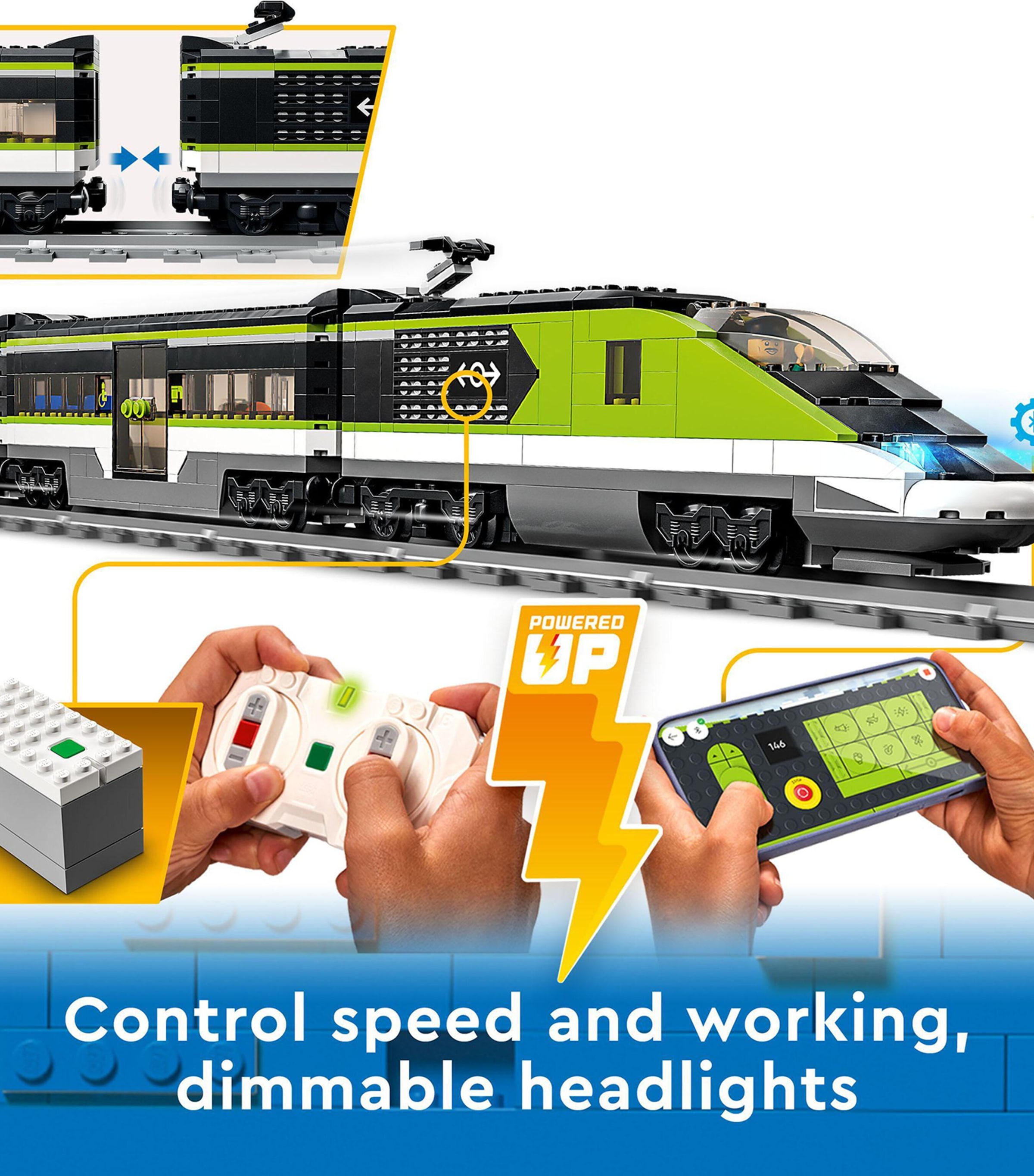 Lego City Express Passenger Train 60337 | Harrods UK