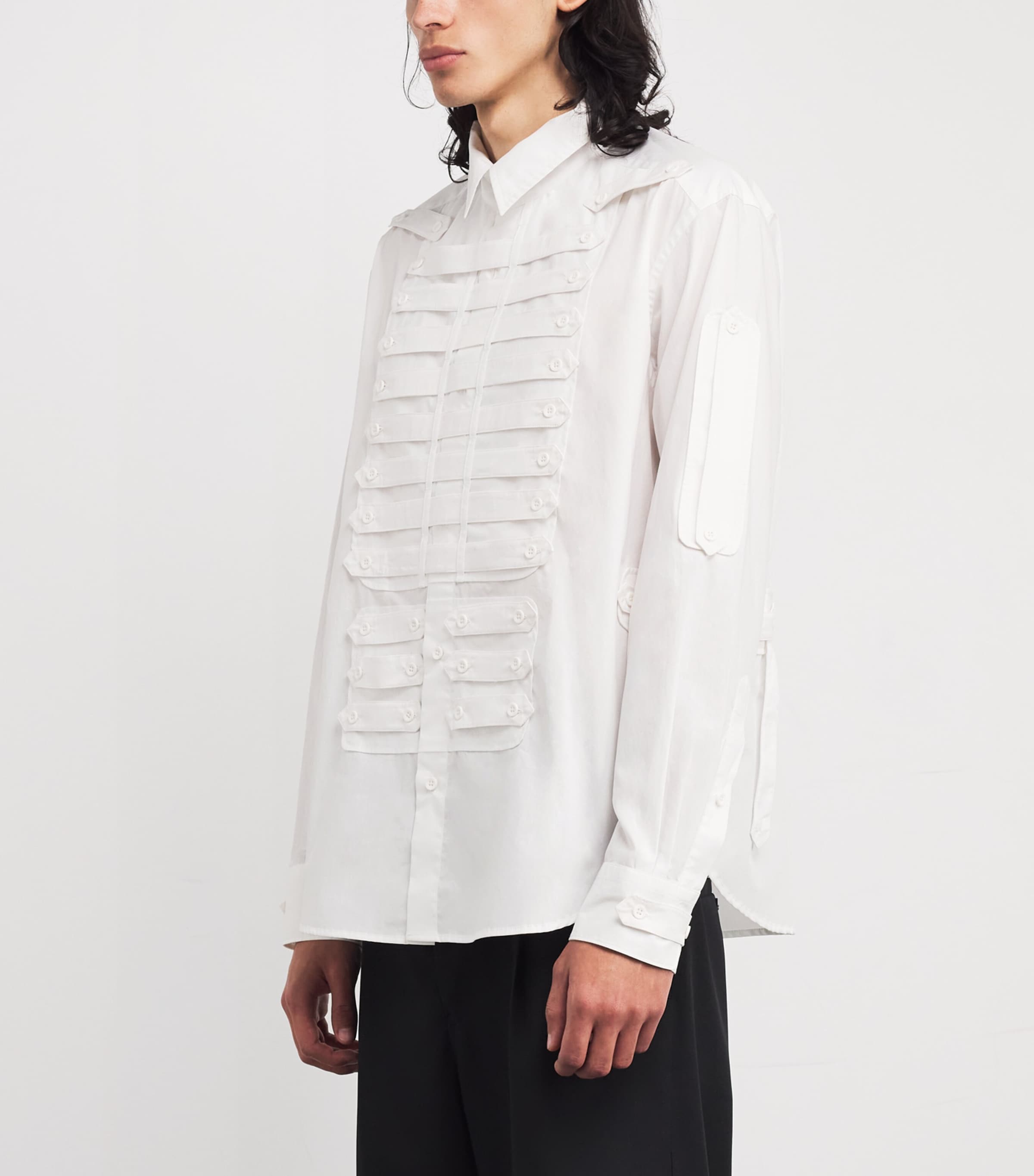 Craig Green White Cotton Multi Tab Shirt | Harrods US