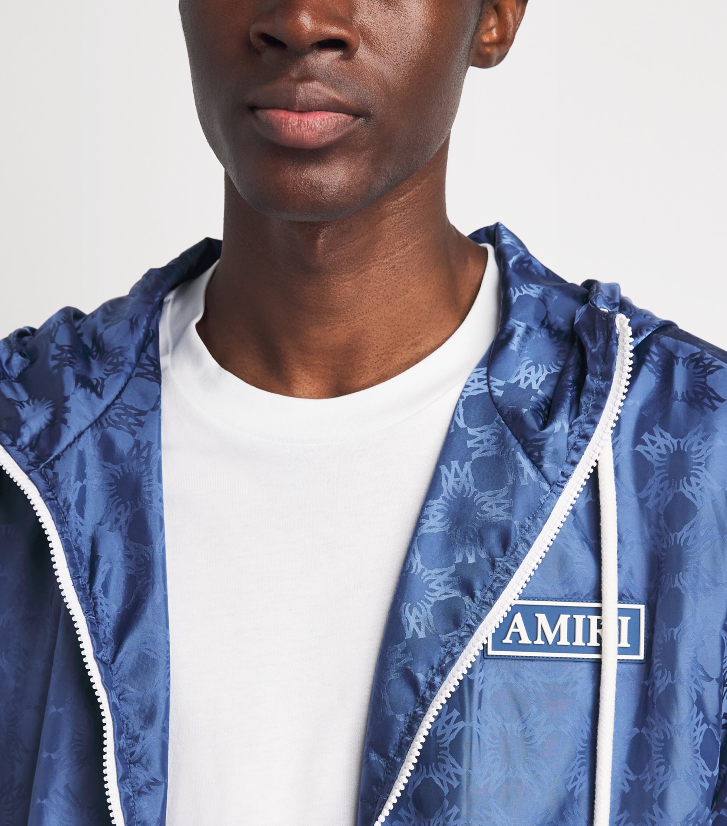AMIRI Blue MA Quad Windbreaker Jacket | Harrods DE
