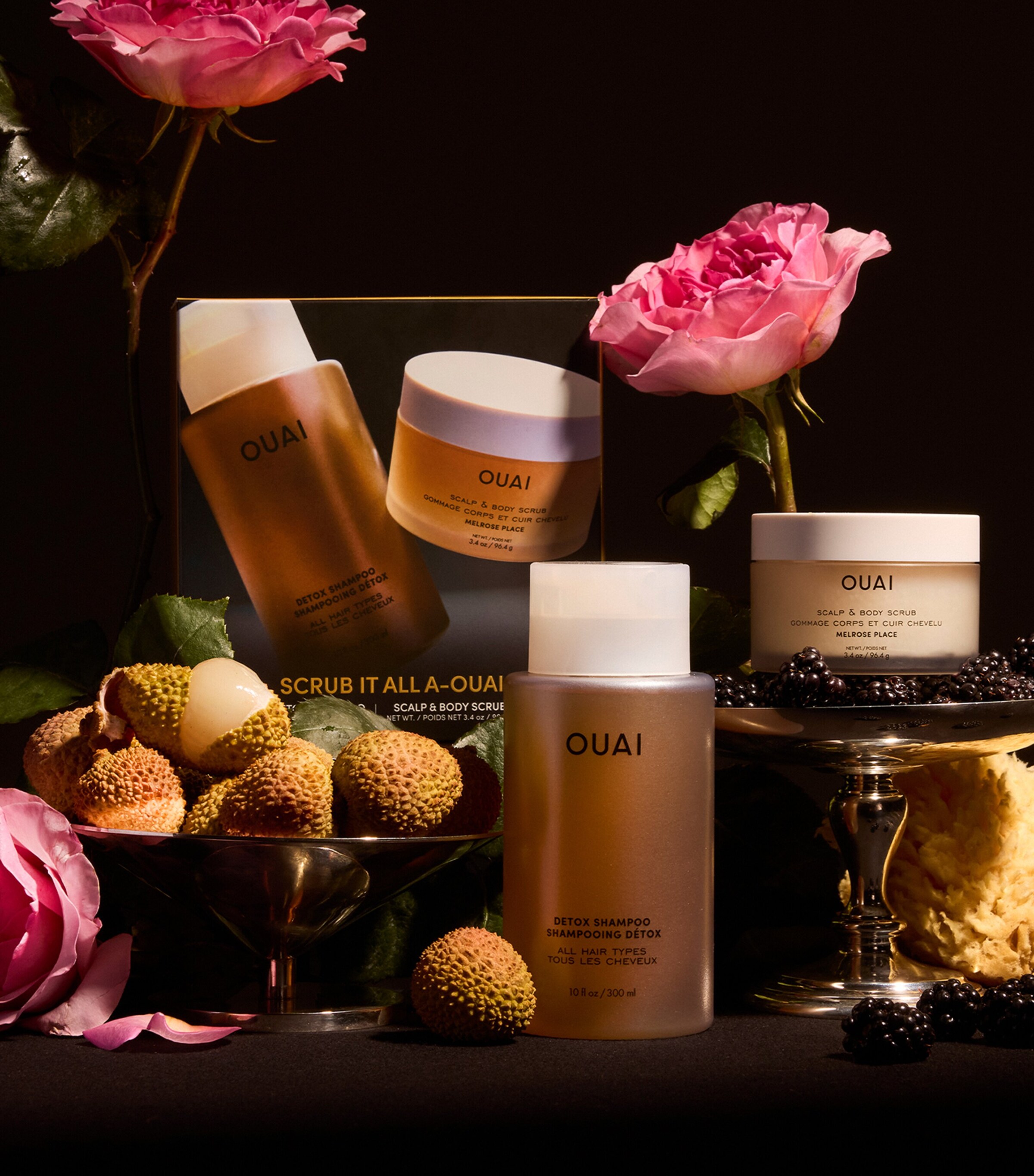 Ouai Scrub It All A-OUAI Gift Set | Harrods UK