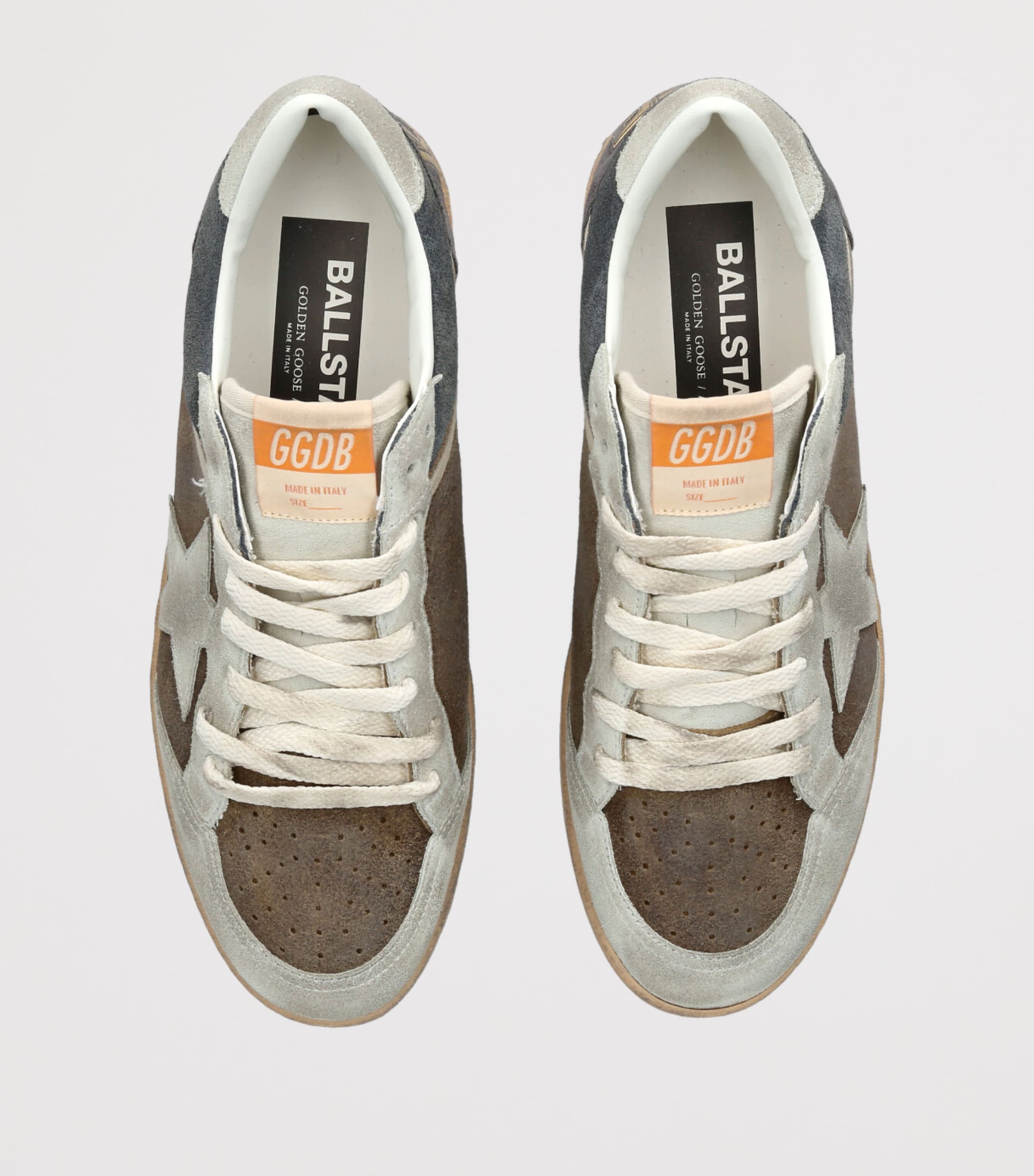 Golden Goose Beige Suede Ball Star Sneakers | Harrods FR