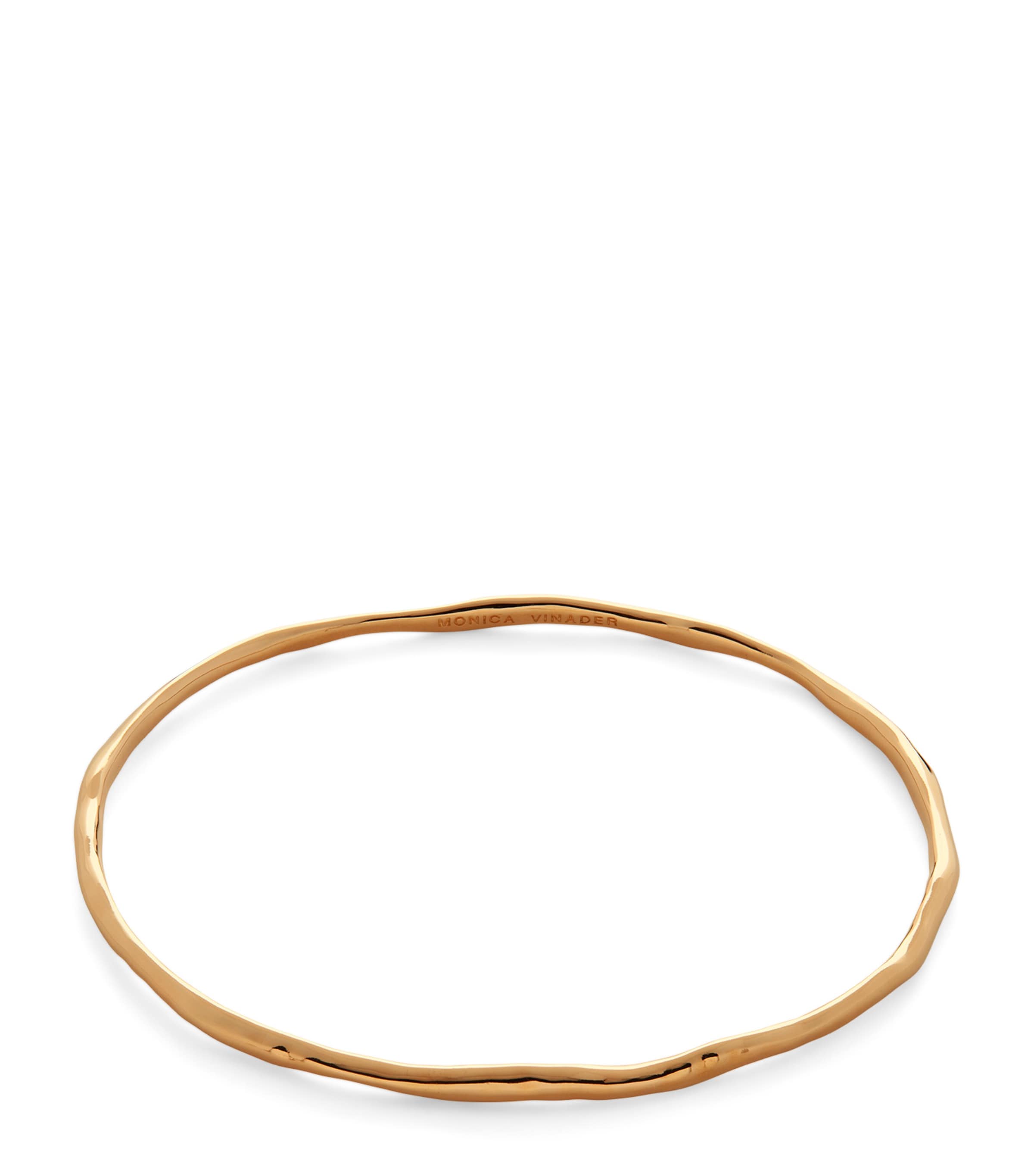 Monica Vinader Gold Vermeil Siren Muse Bangle | Harrods CN