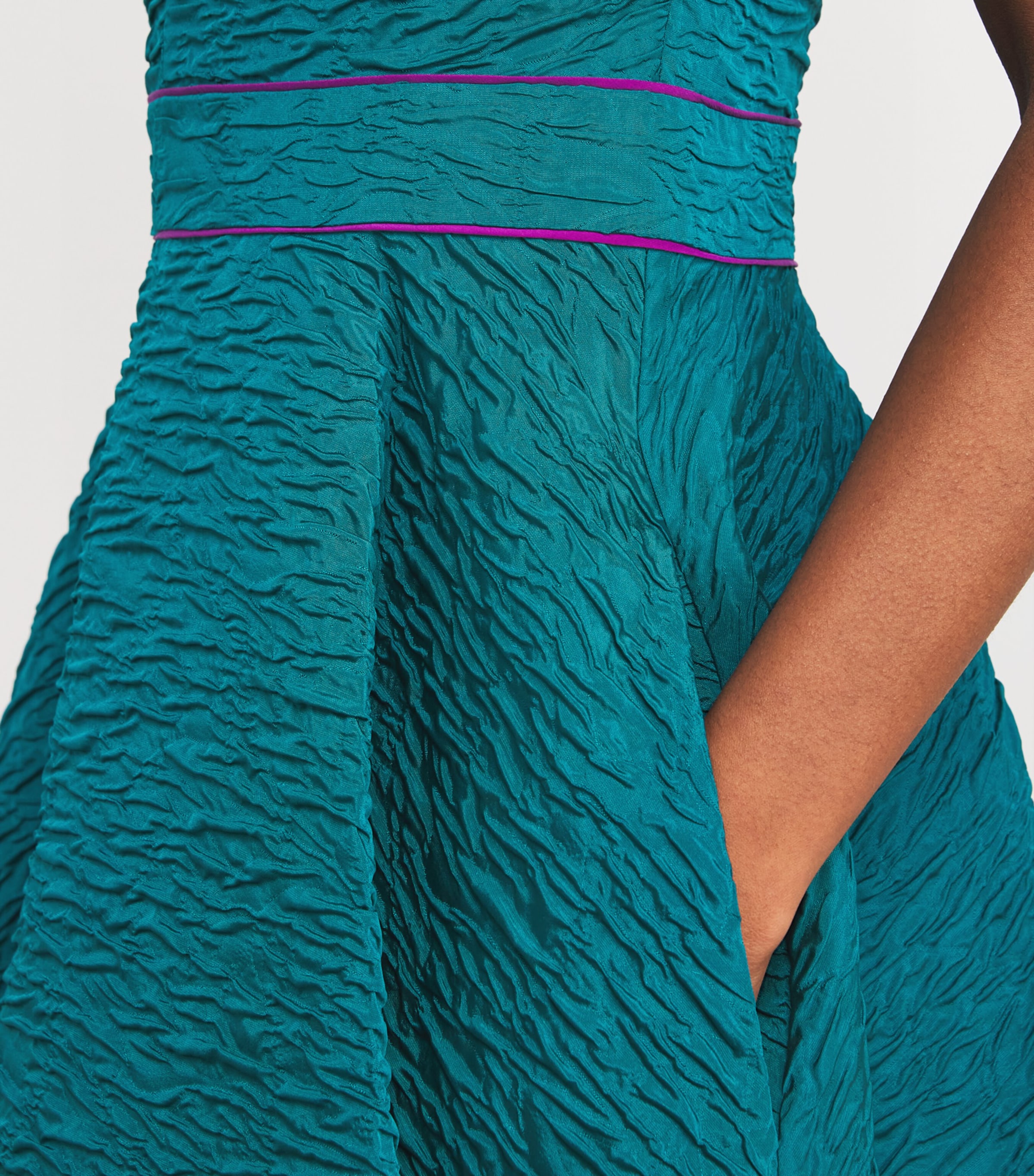 Roksanda Blue Ridha Midi Dress | Harrods UK