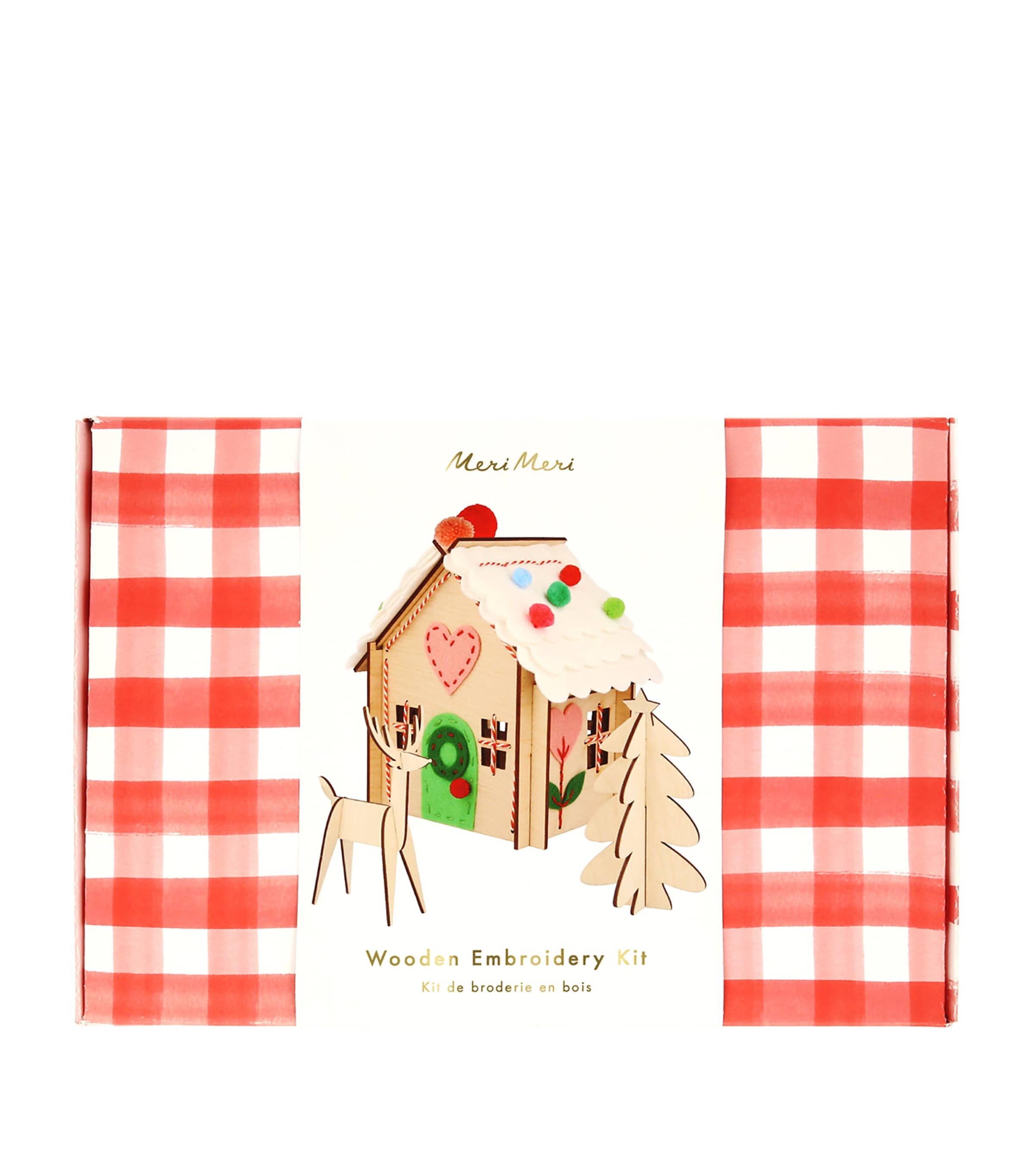 Meri Meri Wooden Gingerbread House Craft Kit | Harrods UK
