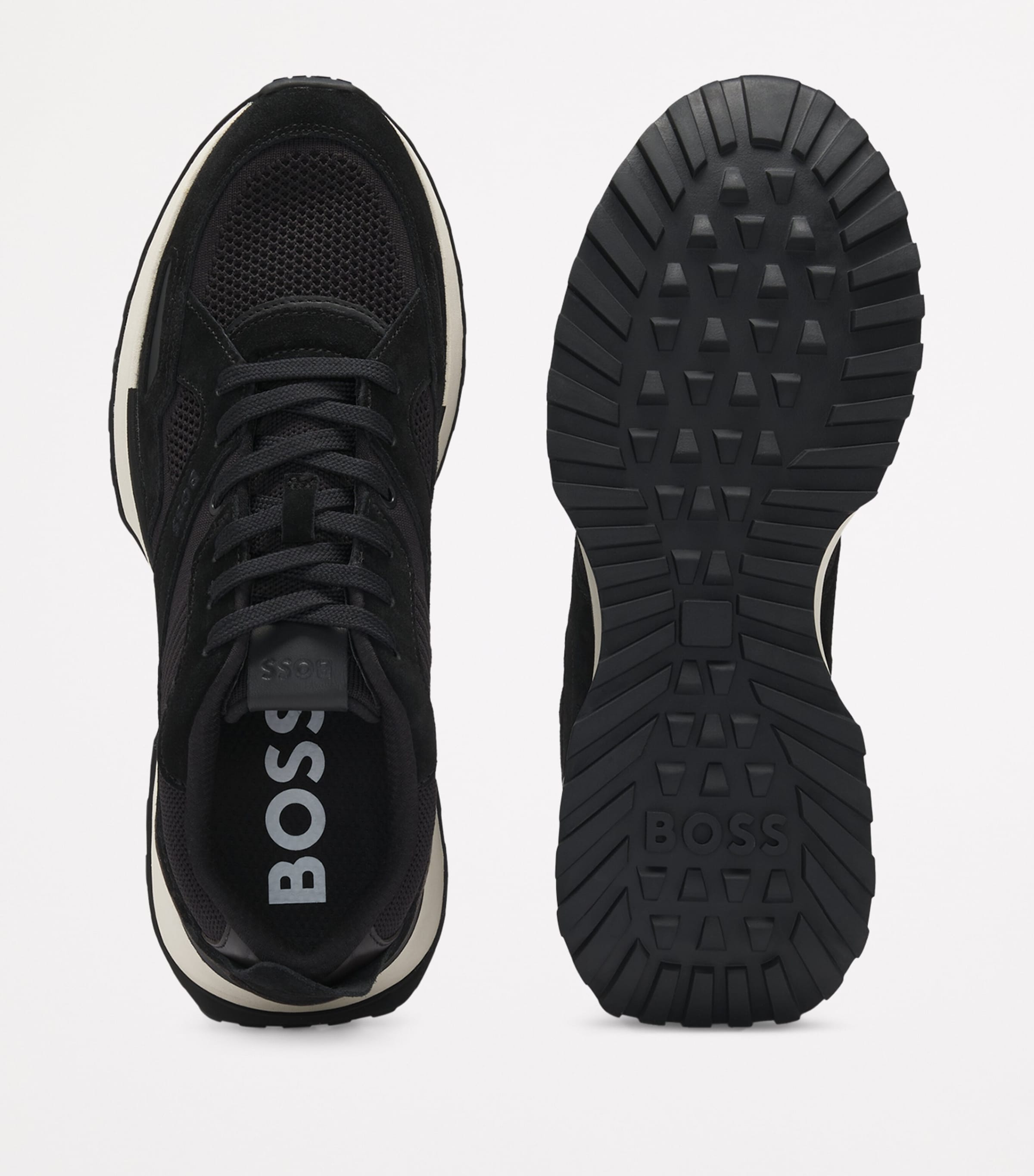 BOSS Black Jonah Low-Top Sneakers | Harrods US