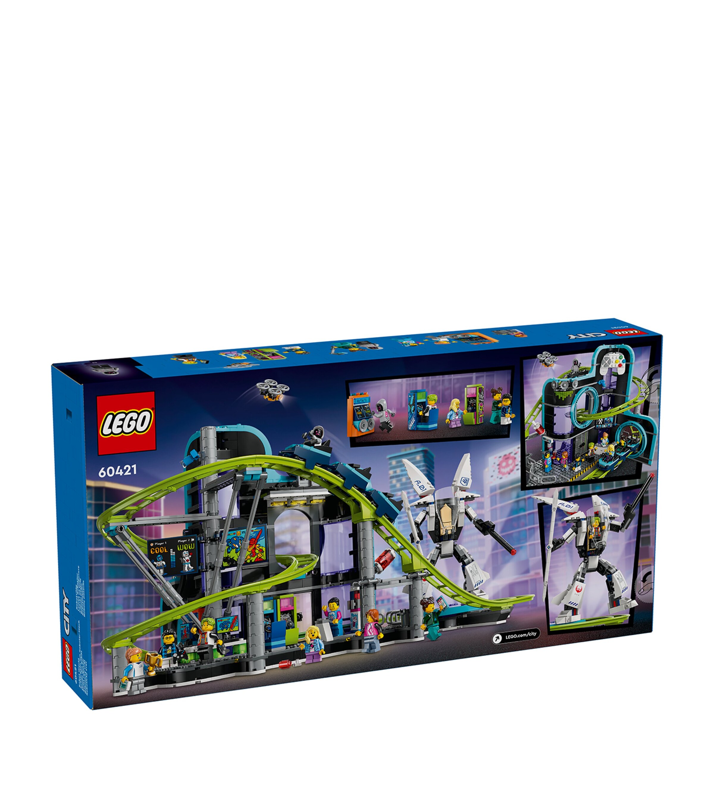 Lego City Robot World Roller-Coaster Park 60421 | Harrods UK