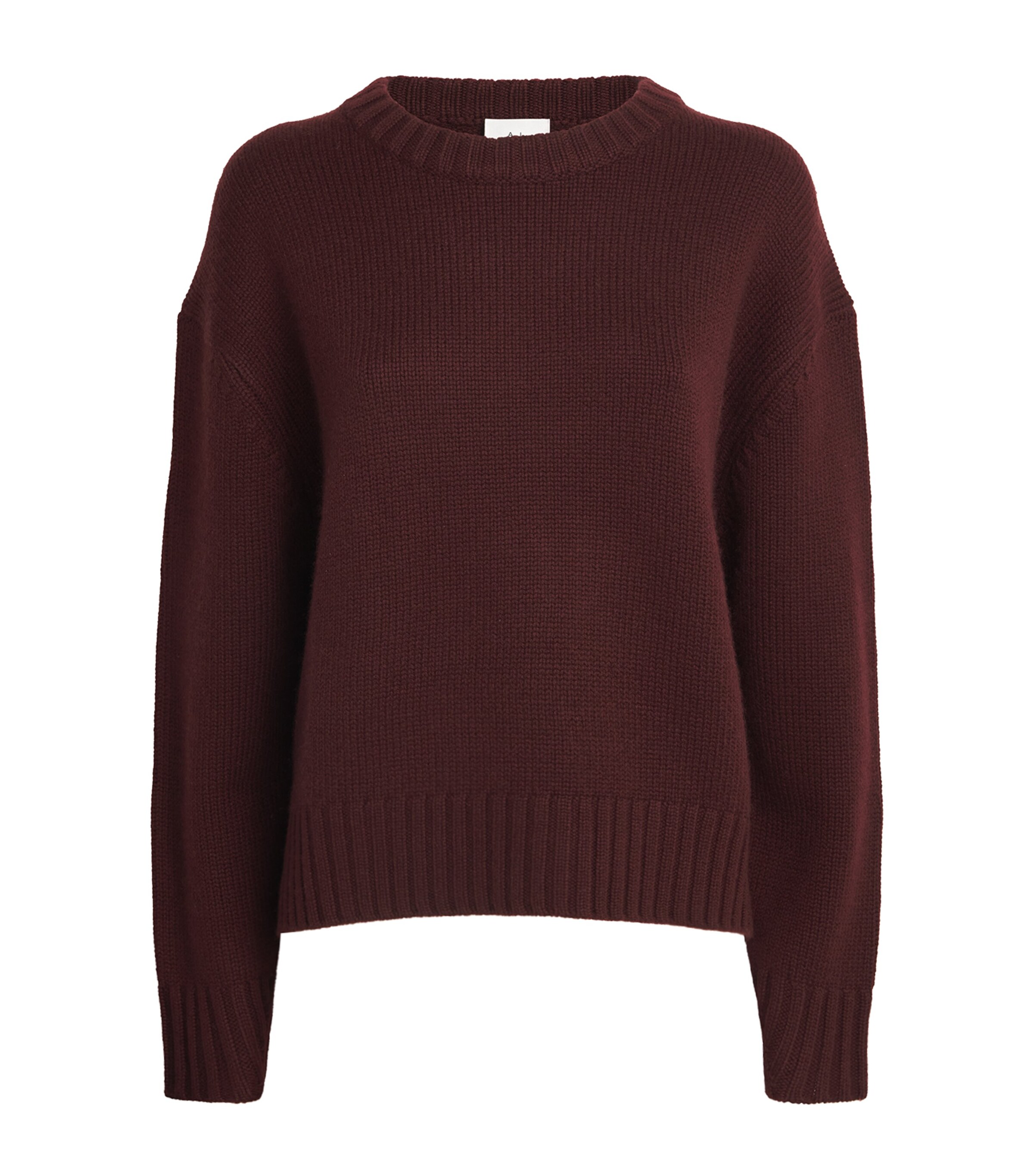 Almada Label Burgundy Cashmere Cru Sweater | Harrods US