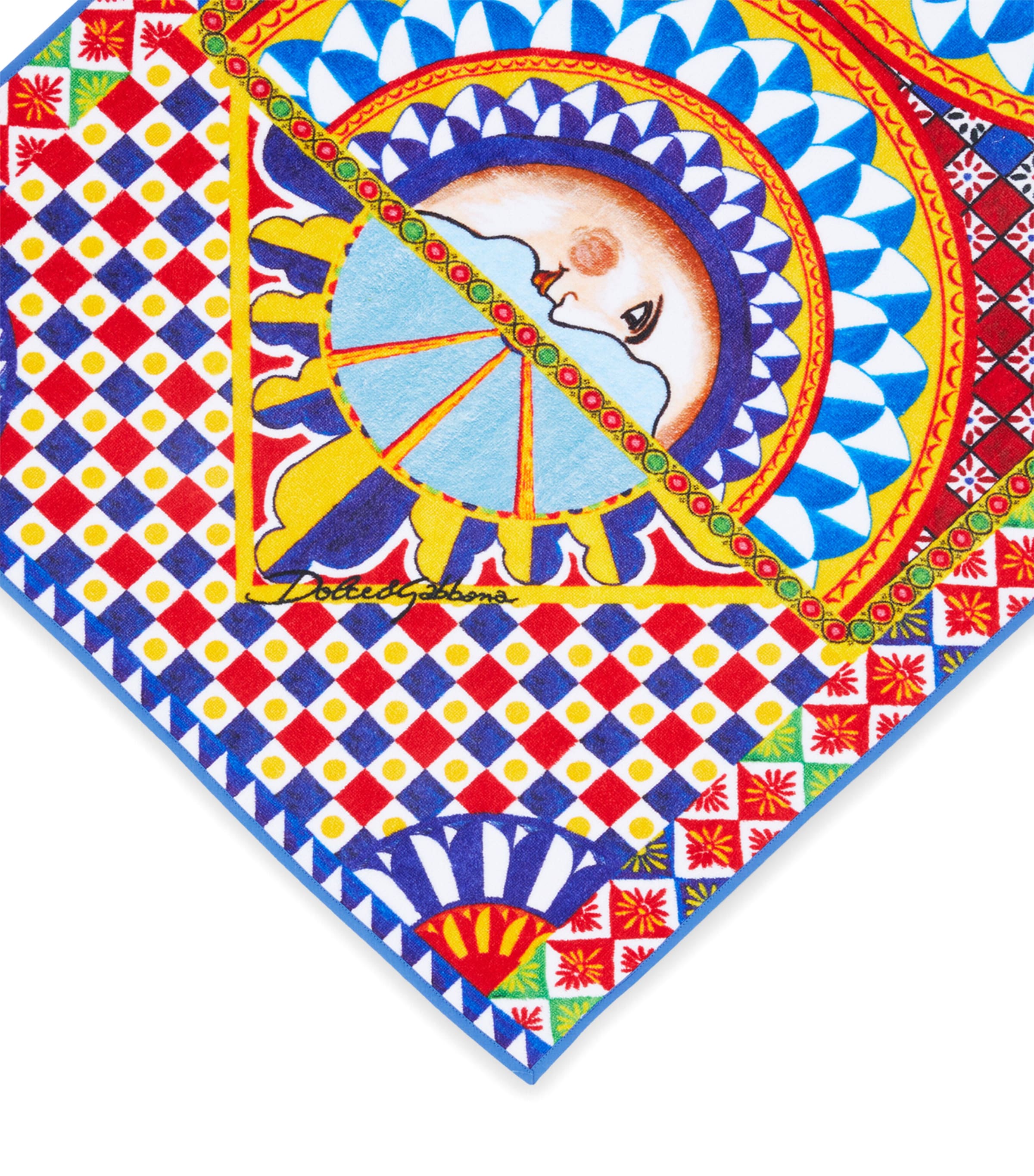 Dolce & Gabbana Casa Carretto Siciliano Hand Towel (60cm x 110cm) | Harrods CA