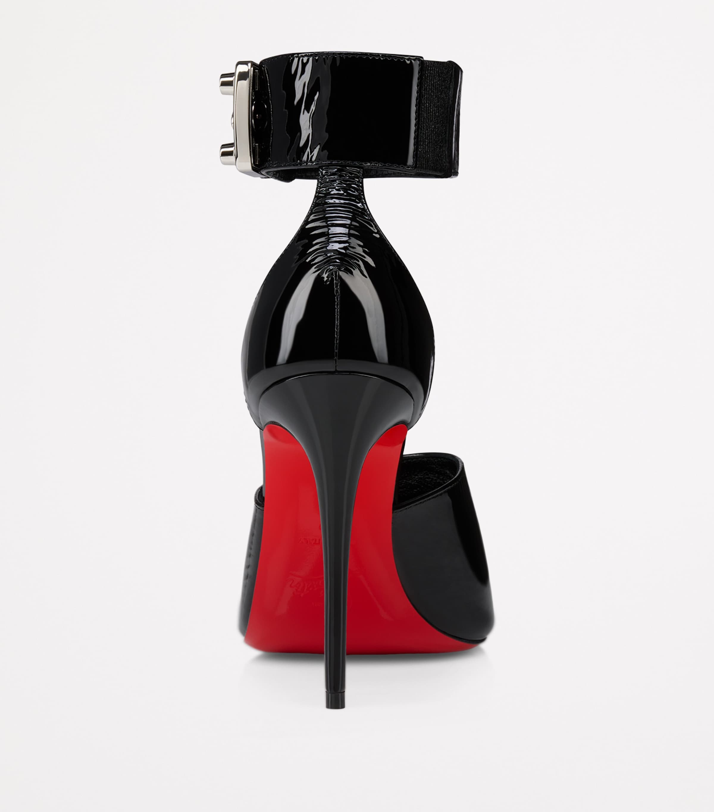 Christian Louboutin Lock Me Up Patent Leather Sandals 100 | Harrods US