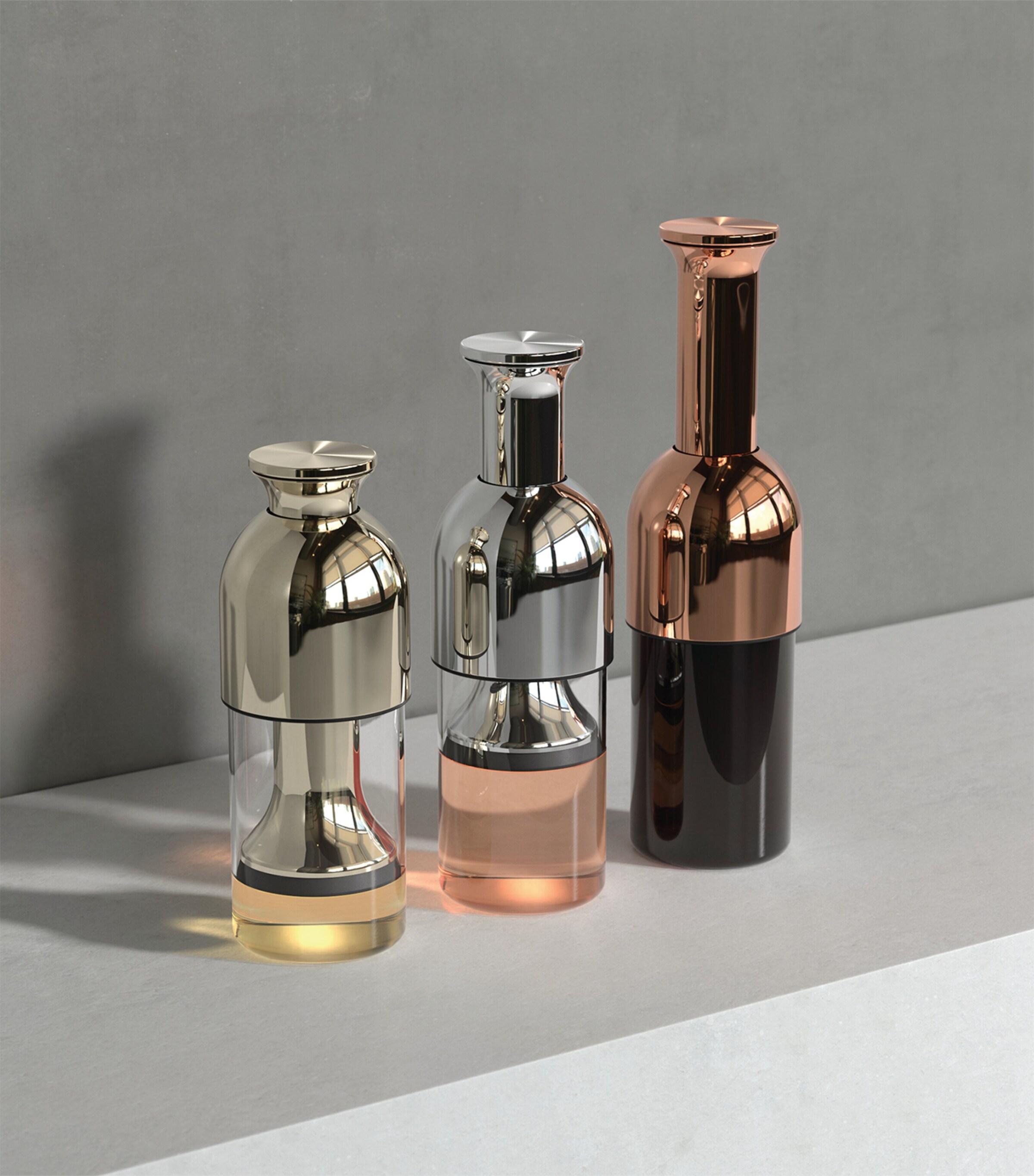 eto Copper-Tone Wine Decanter (750ml) | Harrods MX