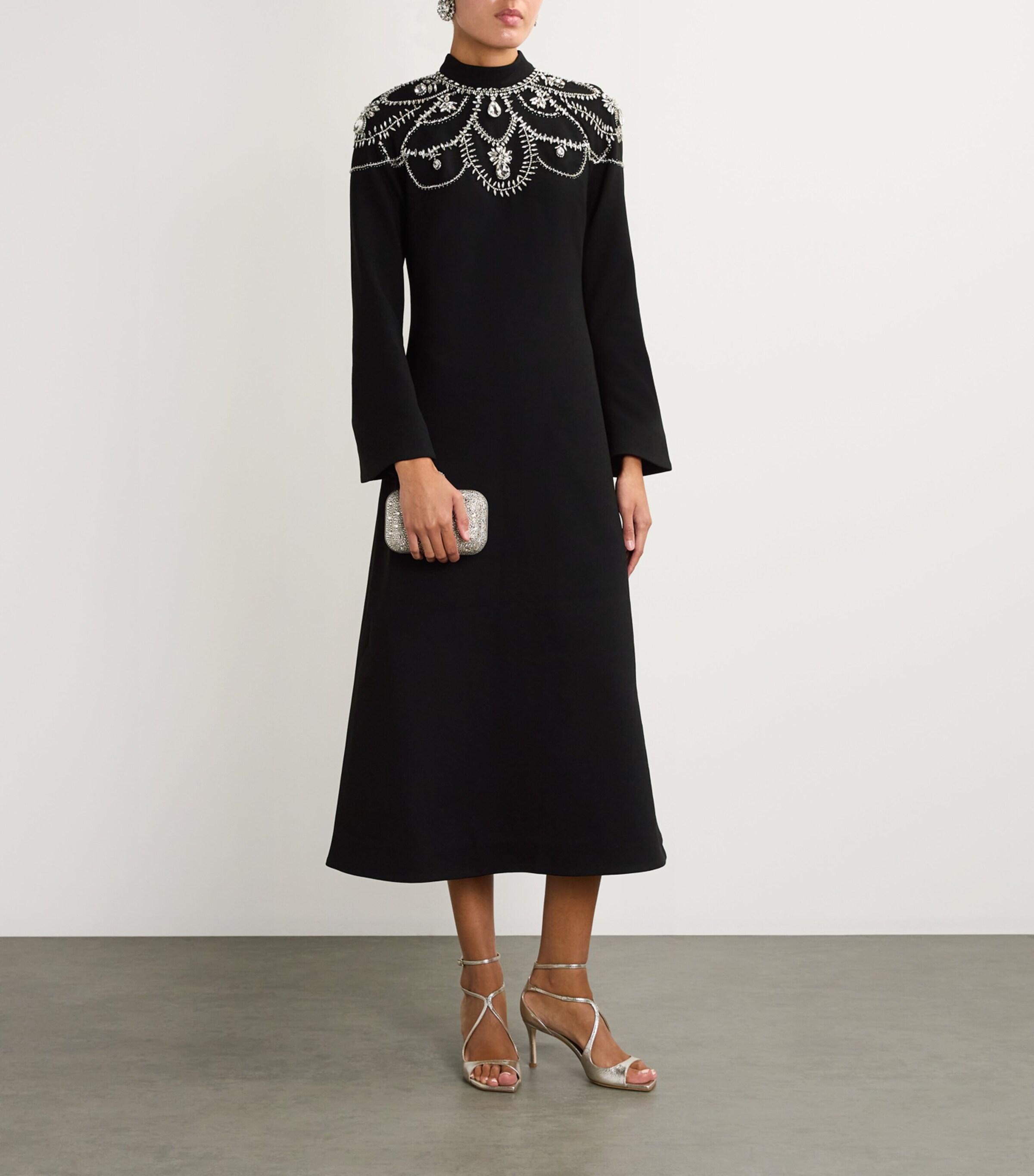 Simkhai Embellished Odetta Midi Dress | Harrods UK