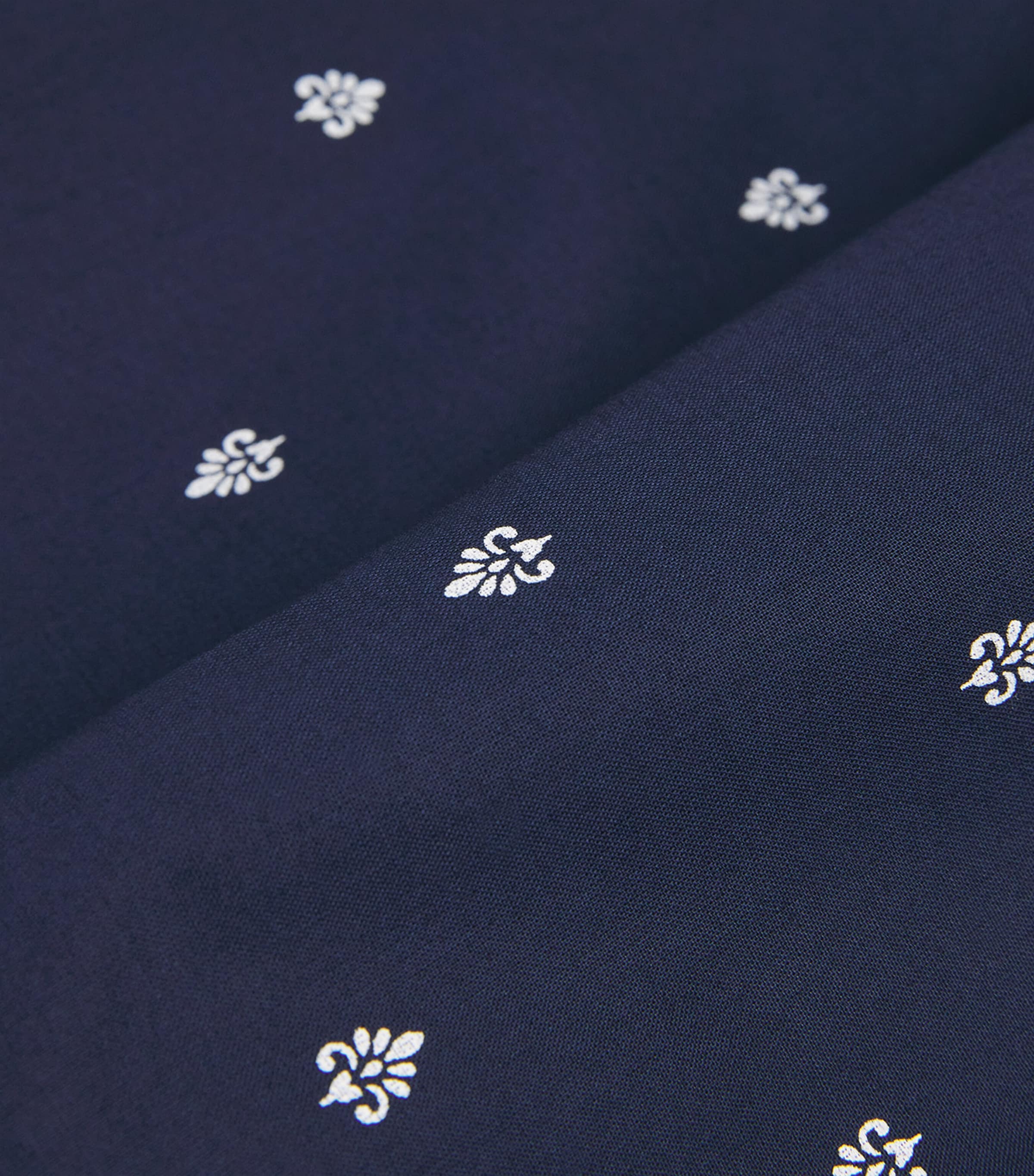 Derek Rose Navy Cotton Traditional Boxers | Harrods US