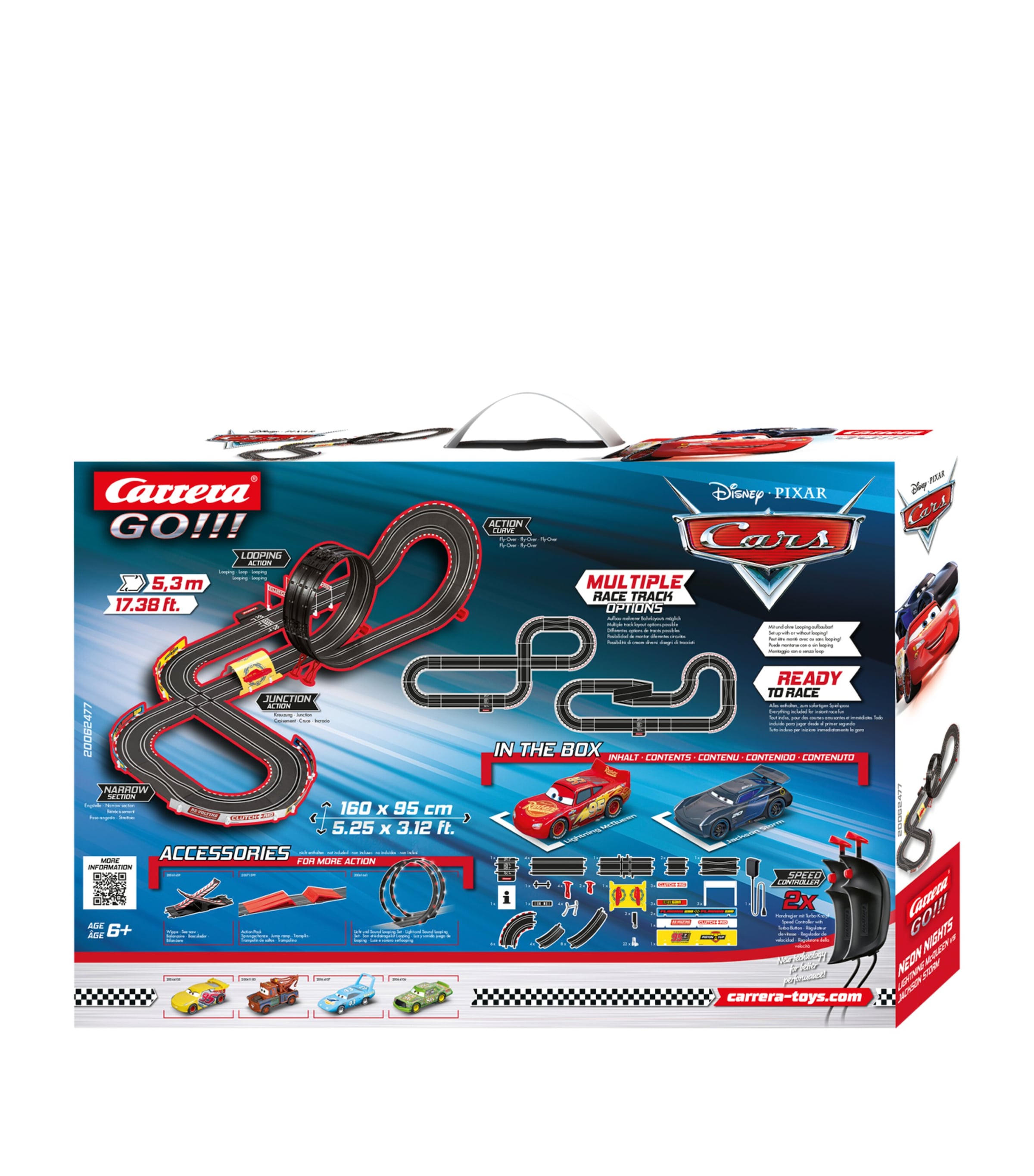 Carrera Disney-Pixar Cars "Neon Nights" GO!!! Slot Racing Set | Harrods MX