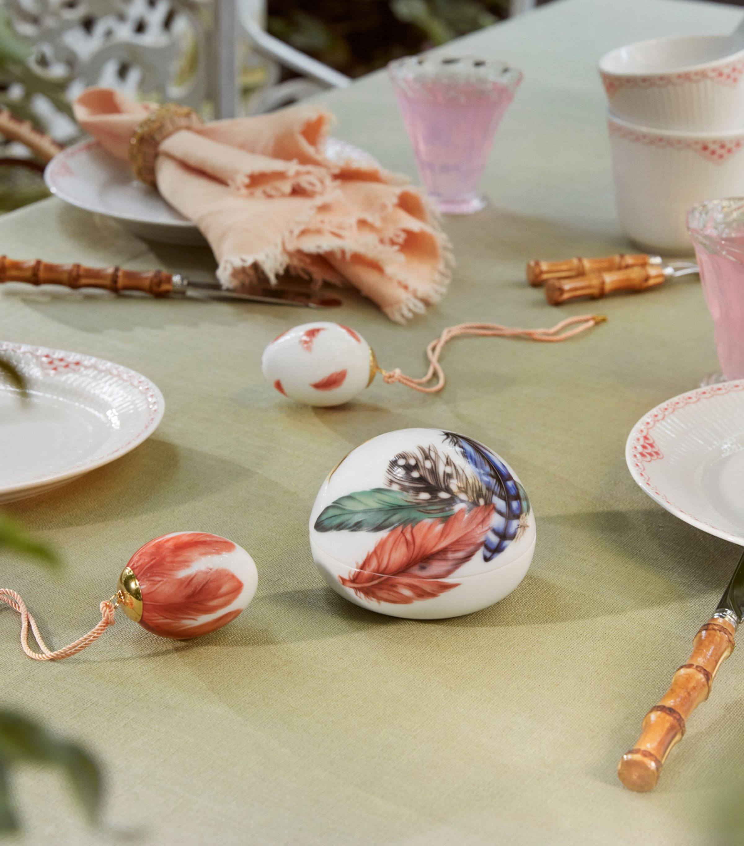 Royal Copenhagen Feathers Bonbonniere 2025 | Harrods UK