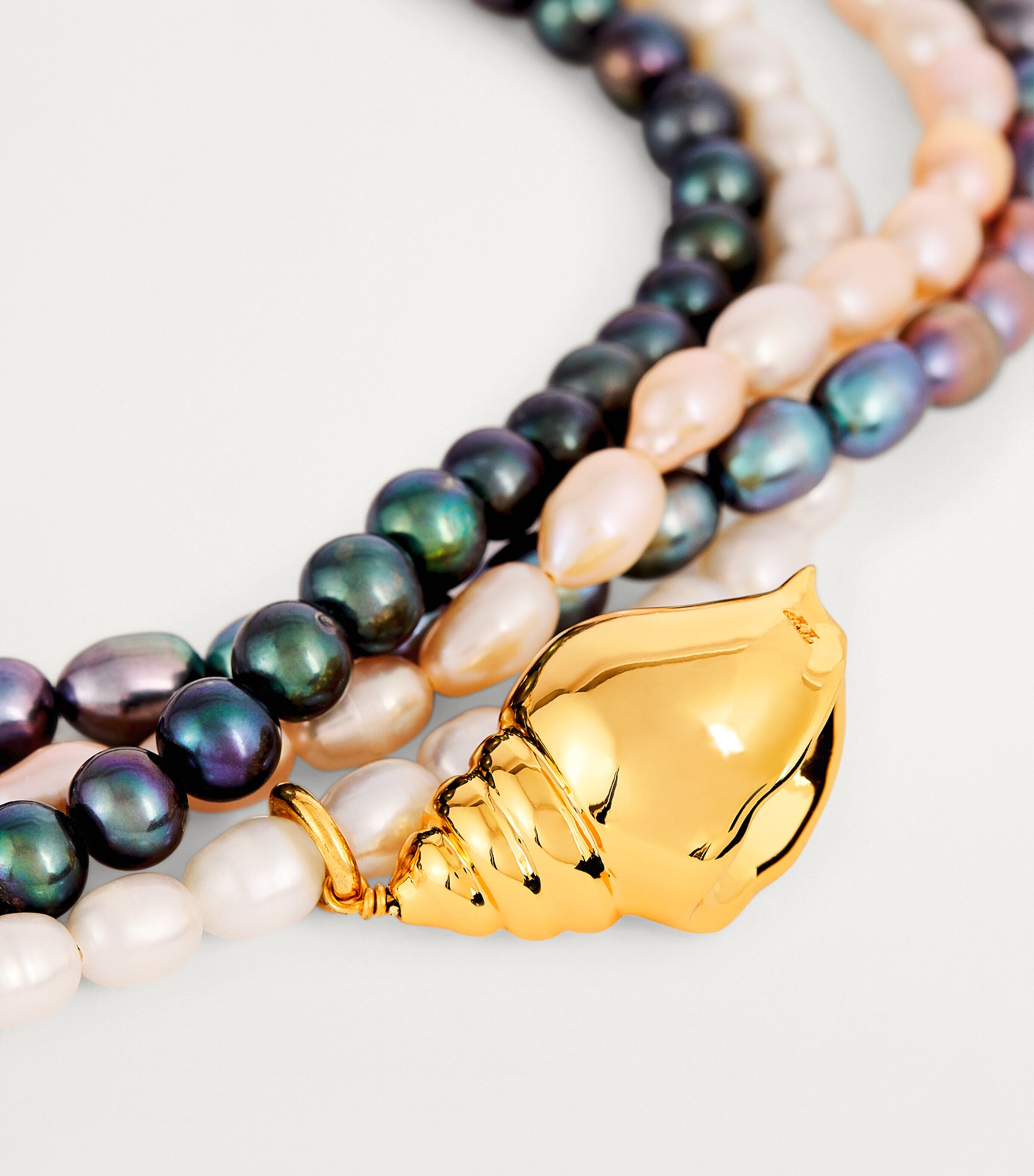 Timeless Pearly Mixed Pearl Seashell-Charm Necklace | Harrods UK