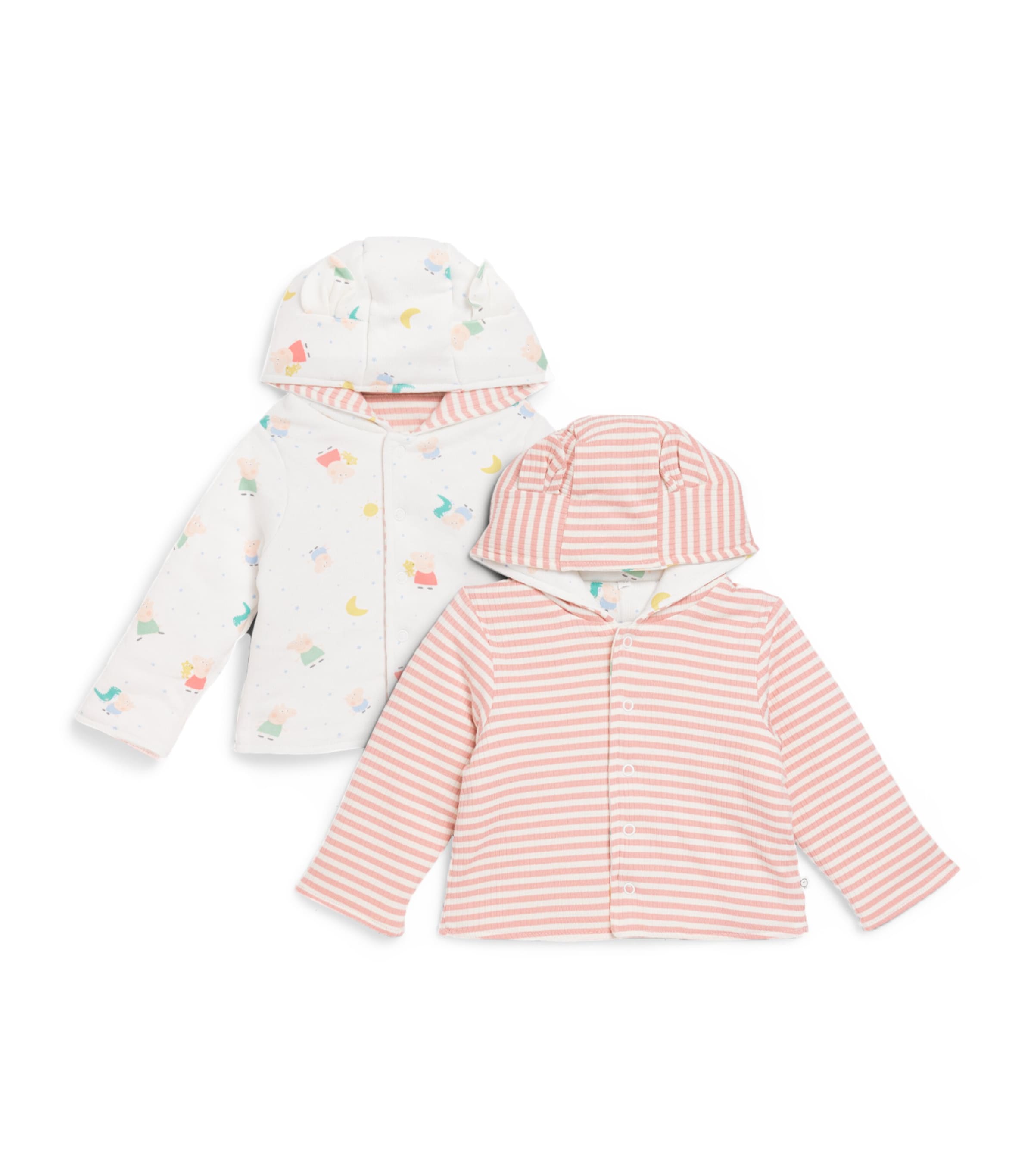 MORI Peppa Pig Reversible Hooded Jacket (3-6 Months) | Harrods US