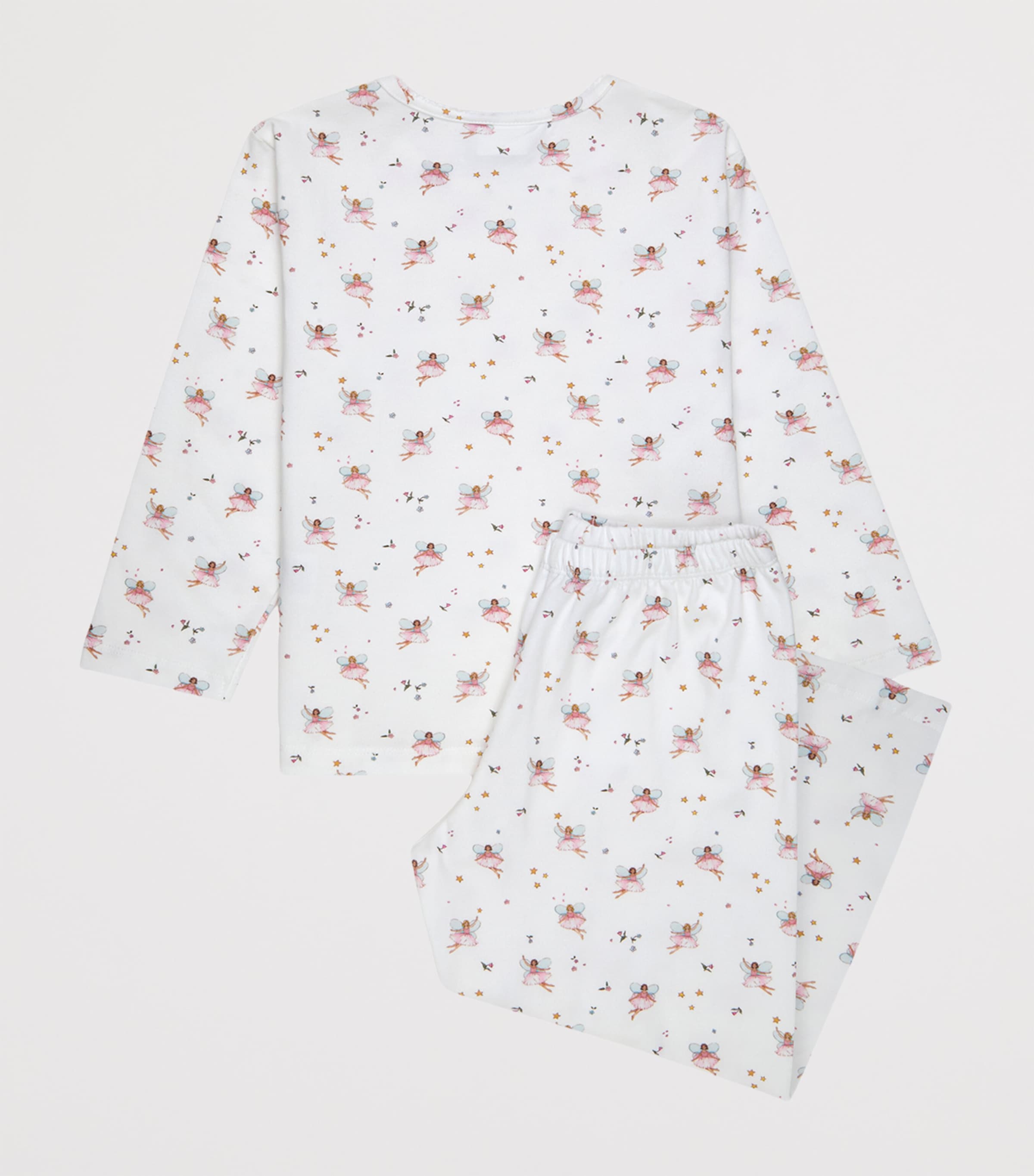 Trotters Pink Cotton Jersey Fairy Pyjama Set (12-18 Months) | Harrods AU
