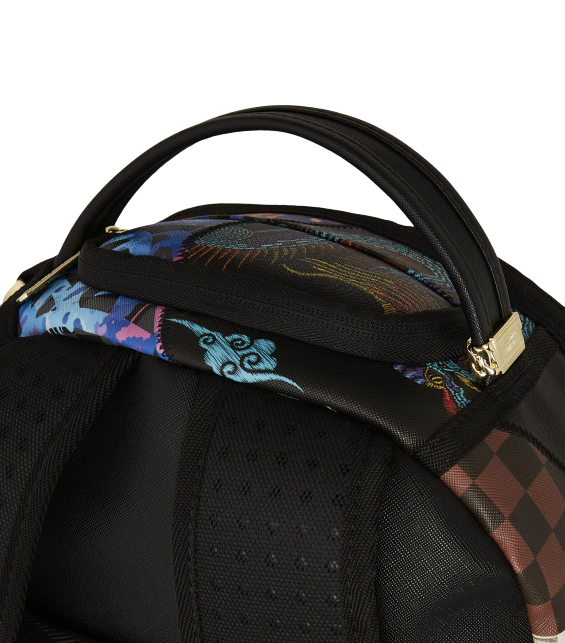 Sprayground Gold 15-Year Anniversary Golden Backpack | Harrods UK