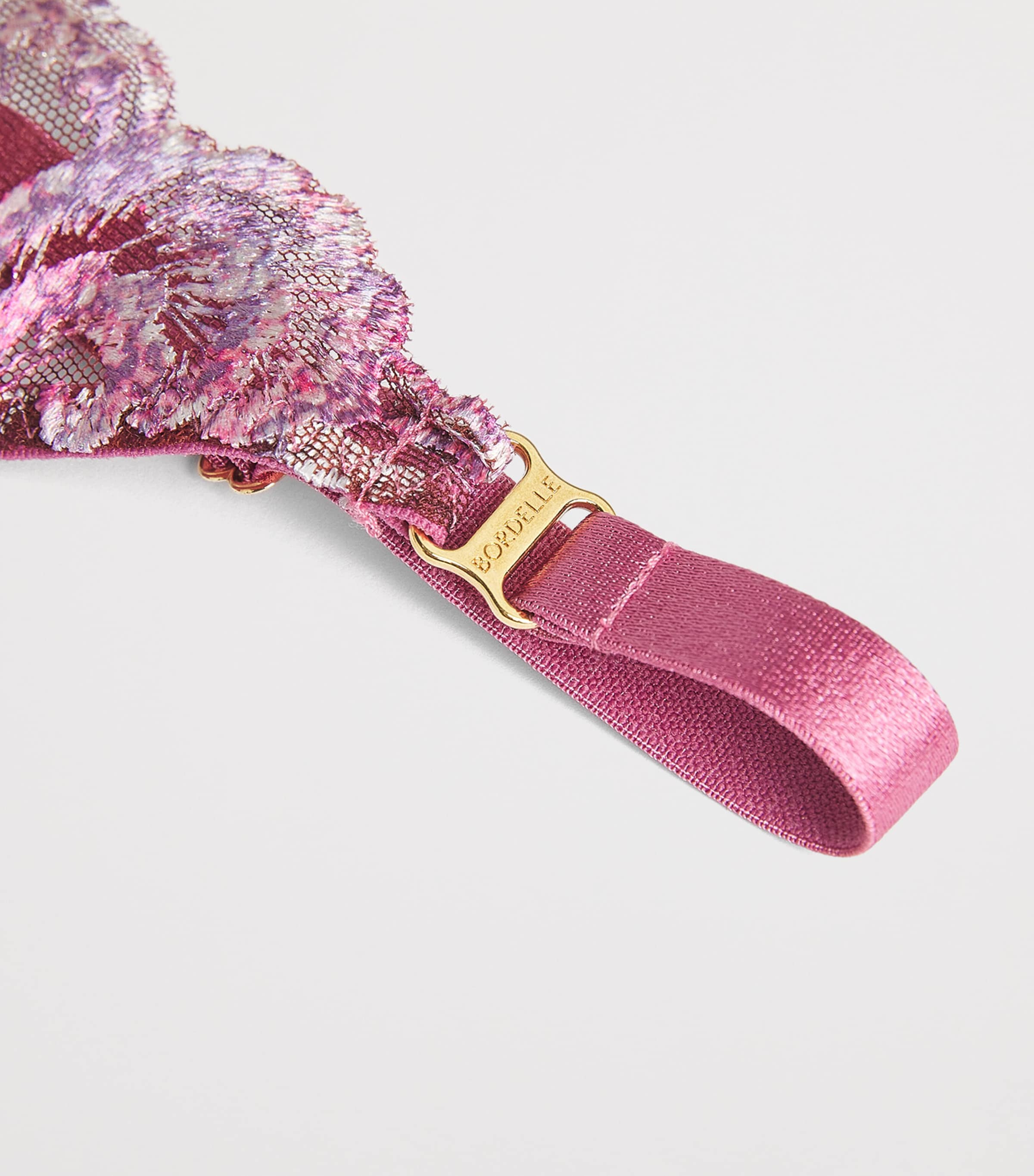 Bordelle Pink Siren Strap Thong | Harrods CA