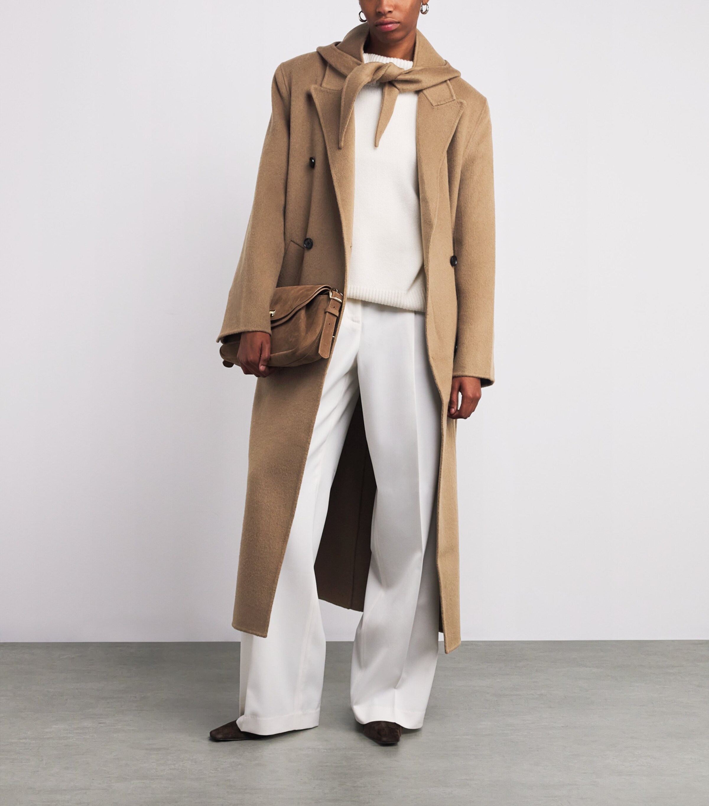 Almada Label Beige Cashmere Bon Bonnet | Harrods AU