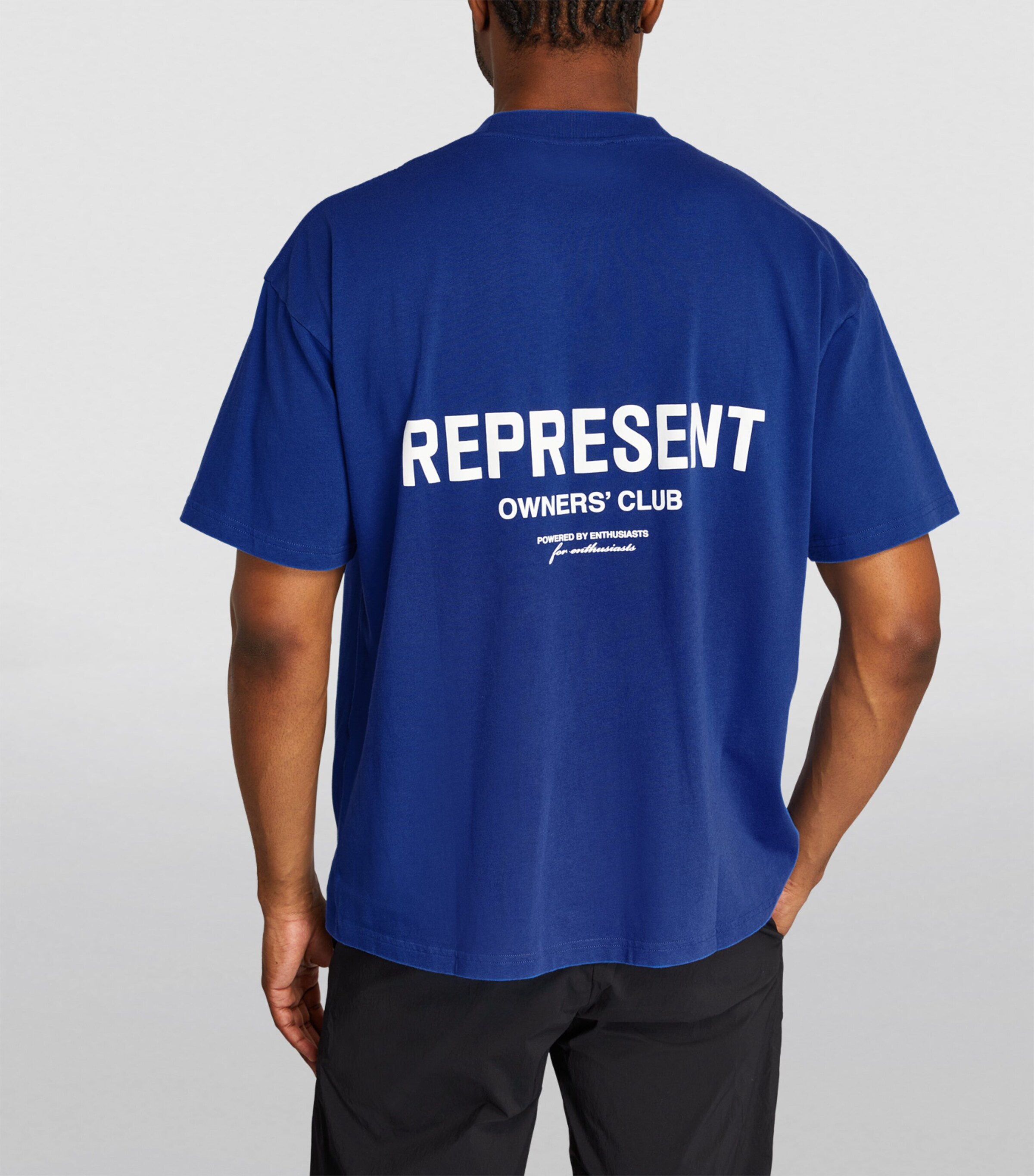 Represent Blue Owners Club T-Shirt | Harrods UK