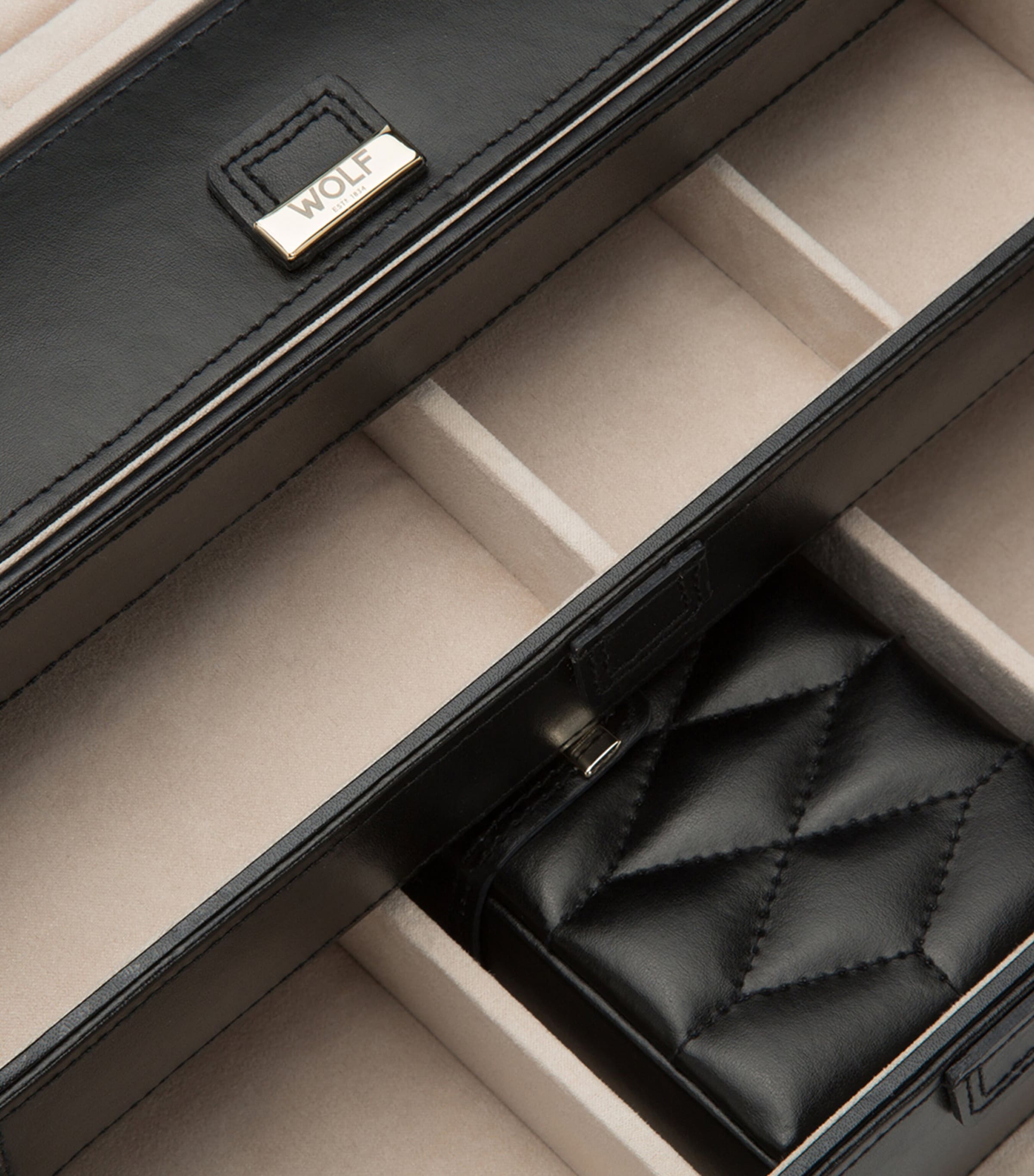 WOLF Medium Caroline Jewellery Box | Harrods US