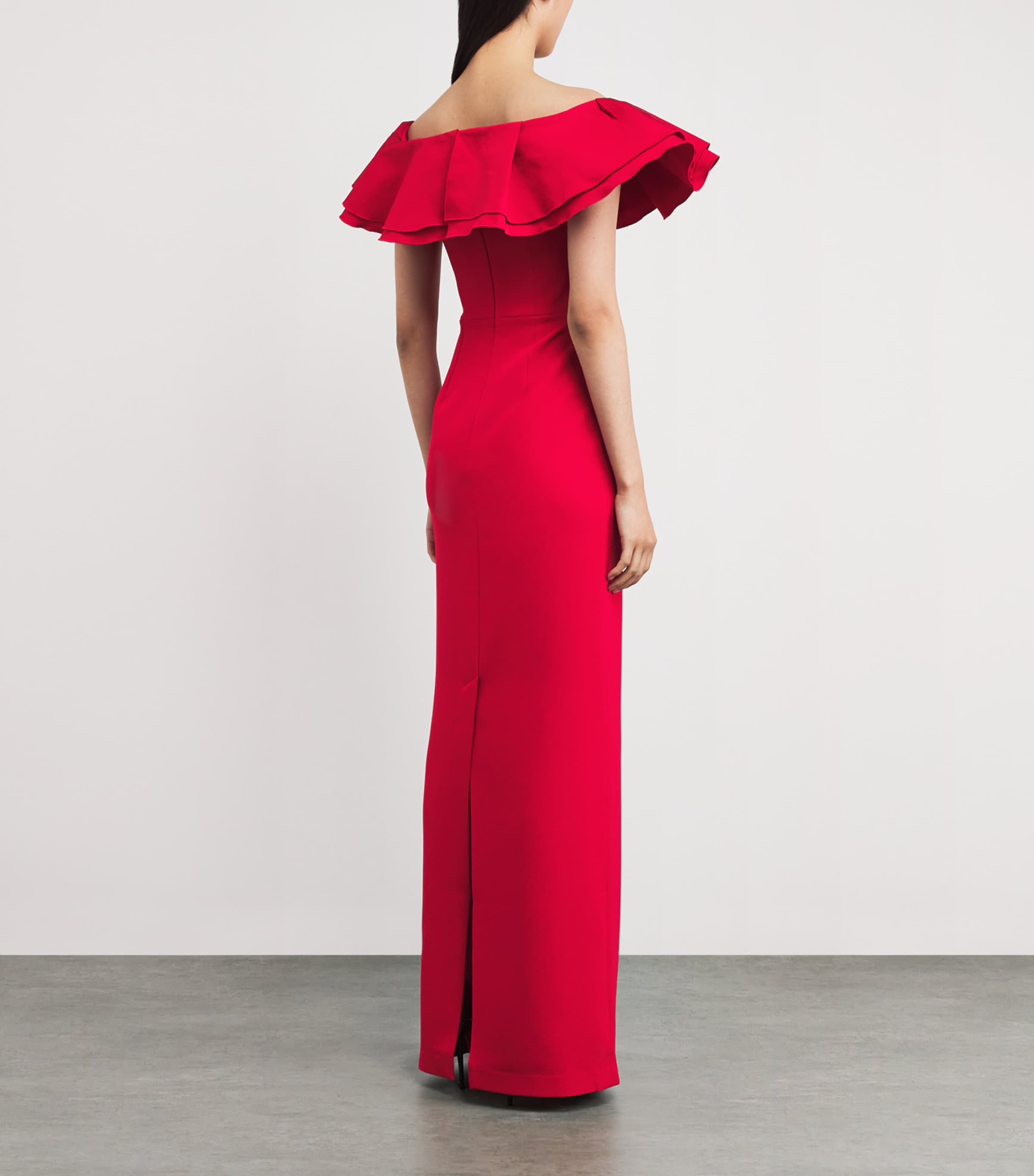 Safiyaa Red Ryan Gown | Harrods UK