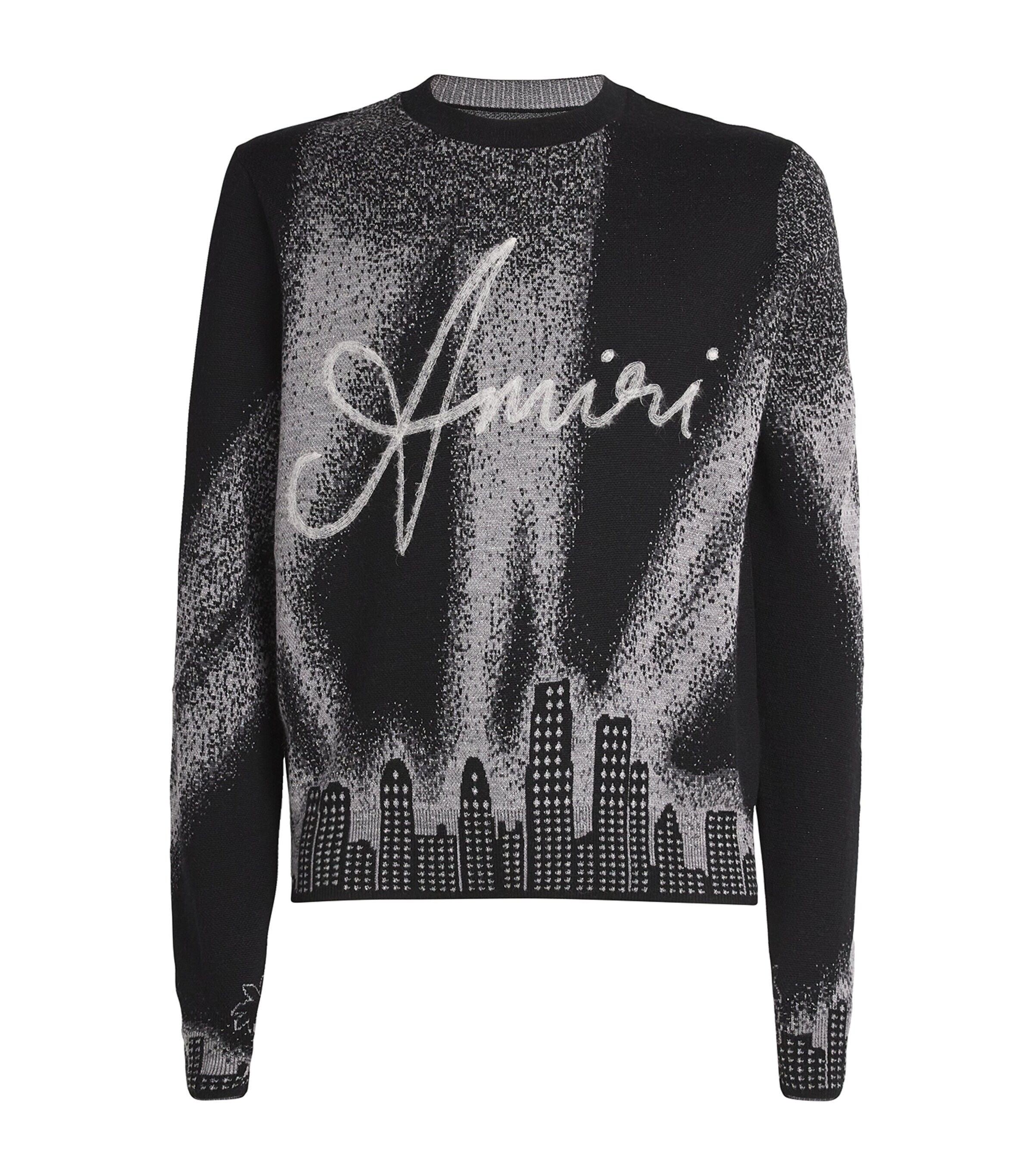 AMIRI Merino Wool Spotlight Sweater | Harrods US