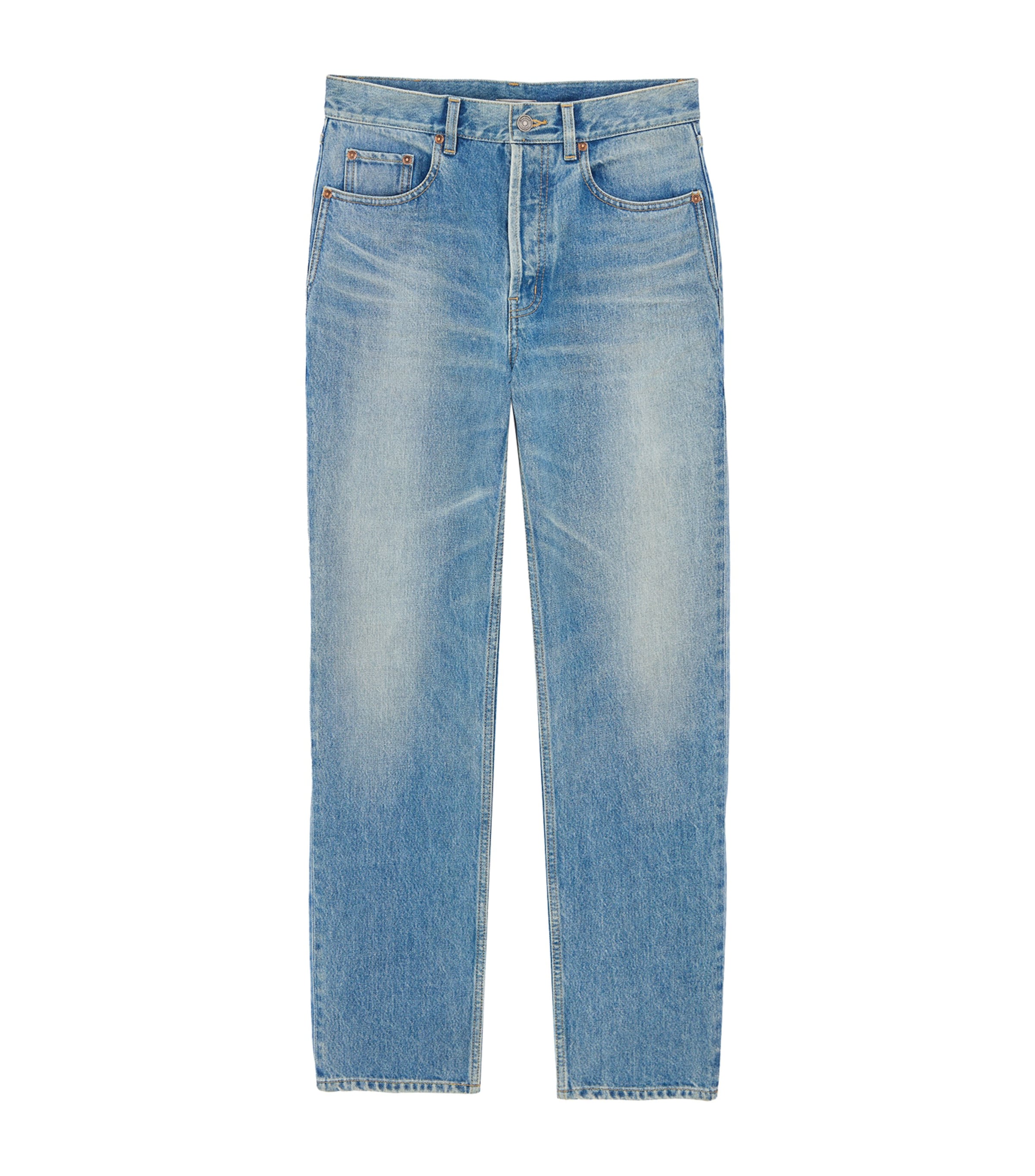 Saint Laurent Blue Mick Long Jeans | Harrods US