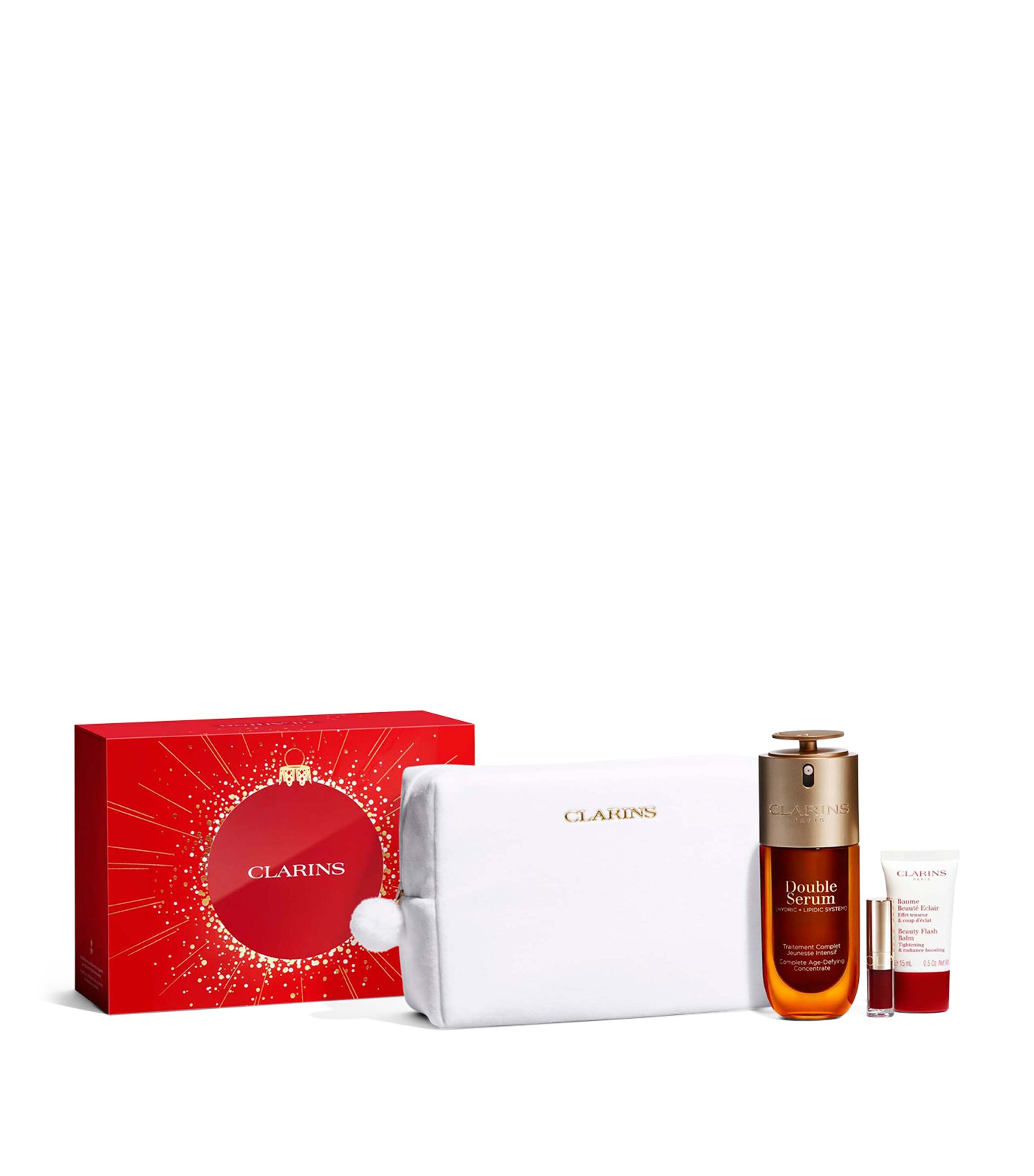 Clarins Clarins Deluxe Double Serum Collection Gift Set | Harrods UK