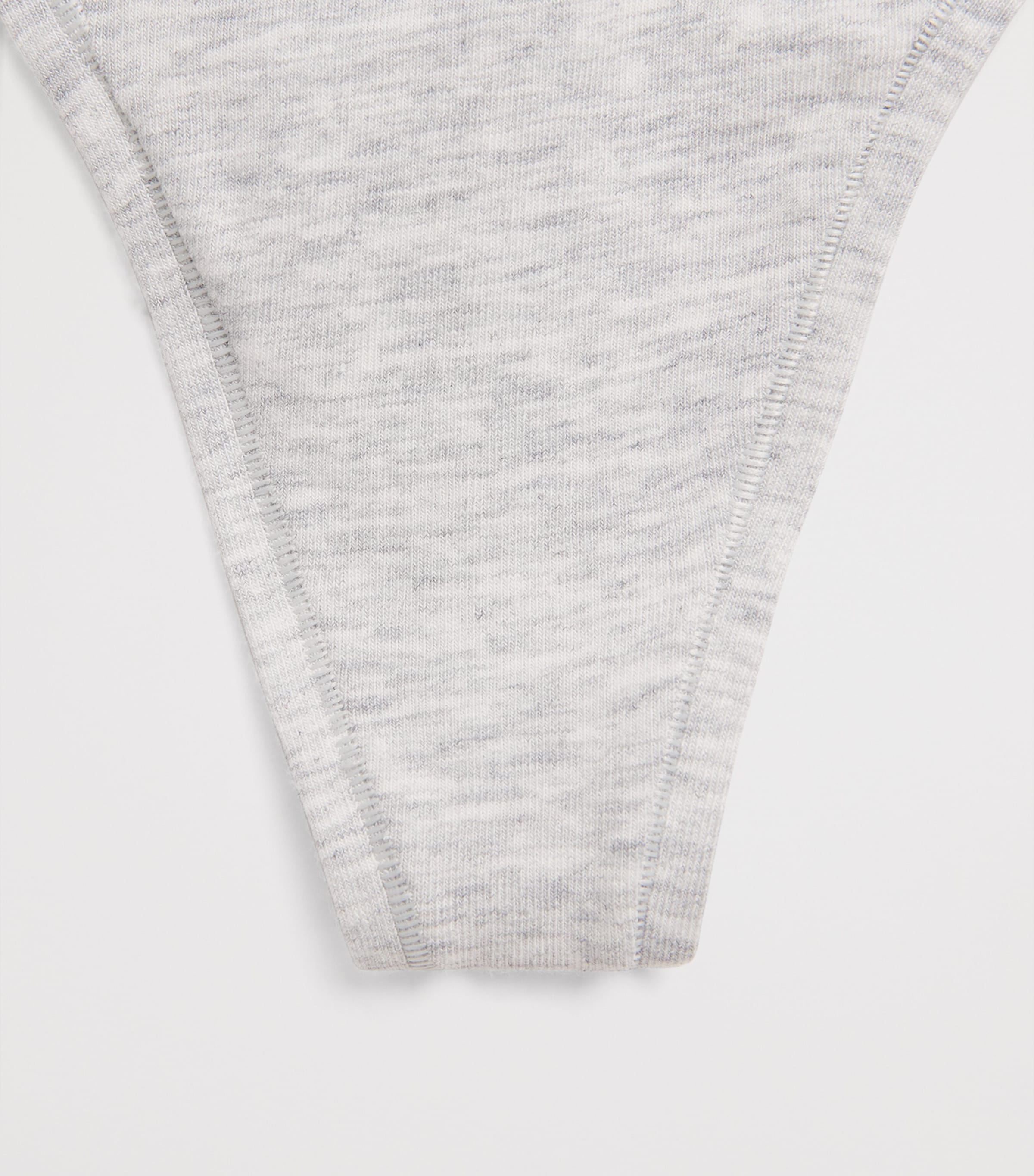 Skims Grey Everyday Cotton Thong | Harrods US