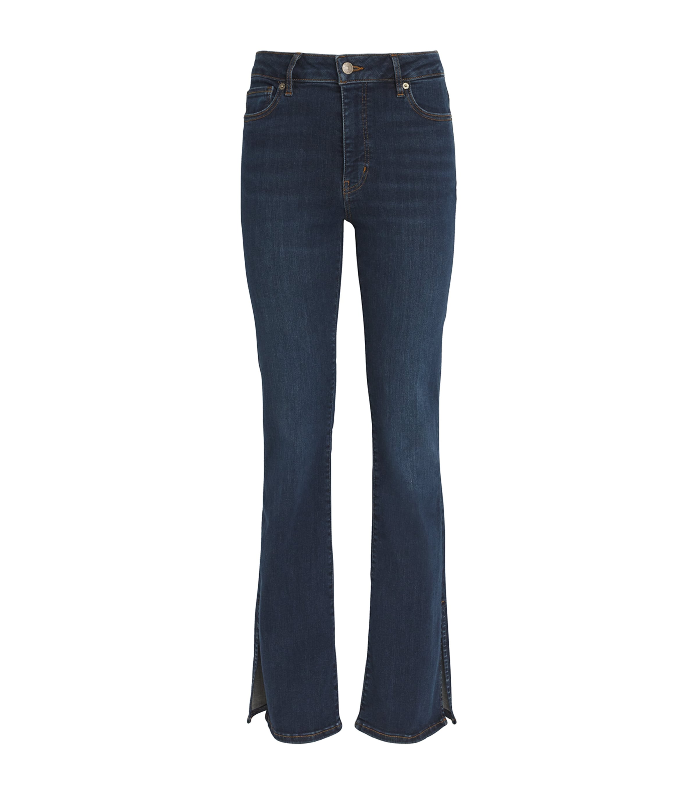 FRAME Le Mini Boot Outseam Slit Jeans | Harrods US