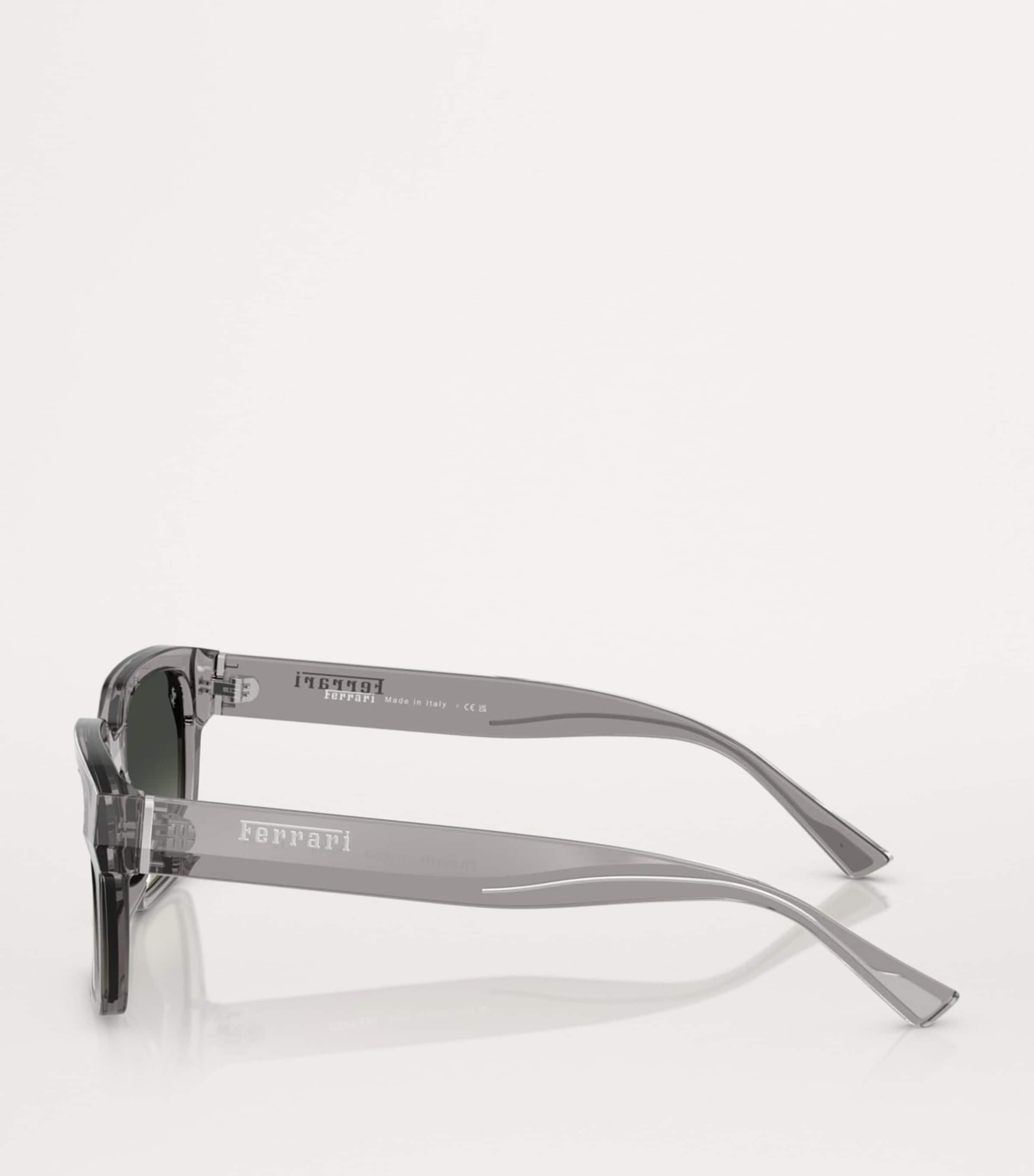 Ferrari Grey Acetate Square Sunglasses | Harrods CN