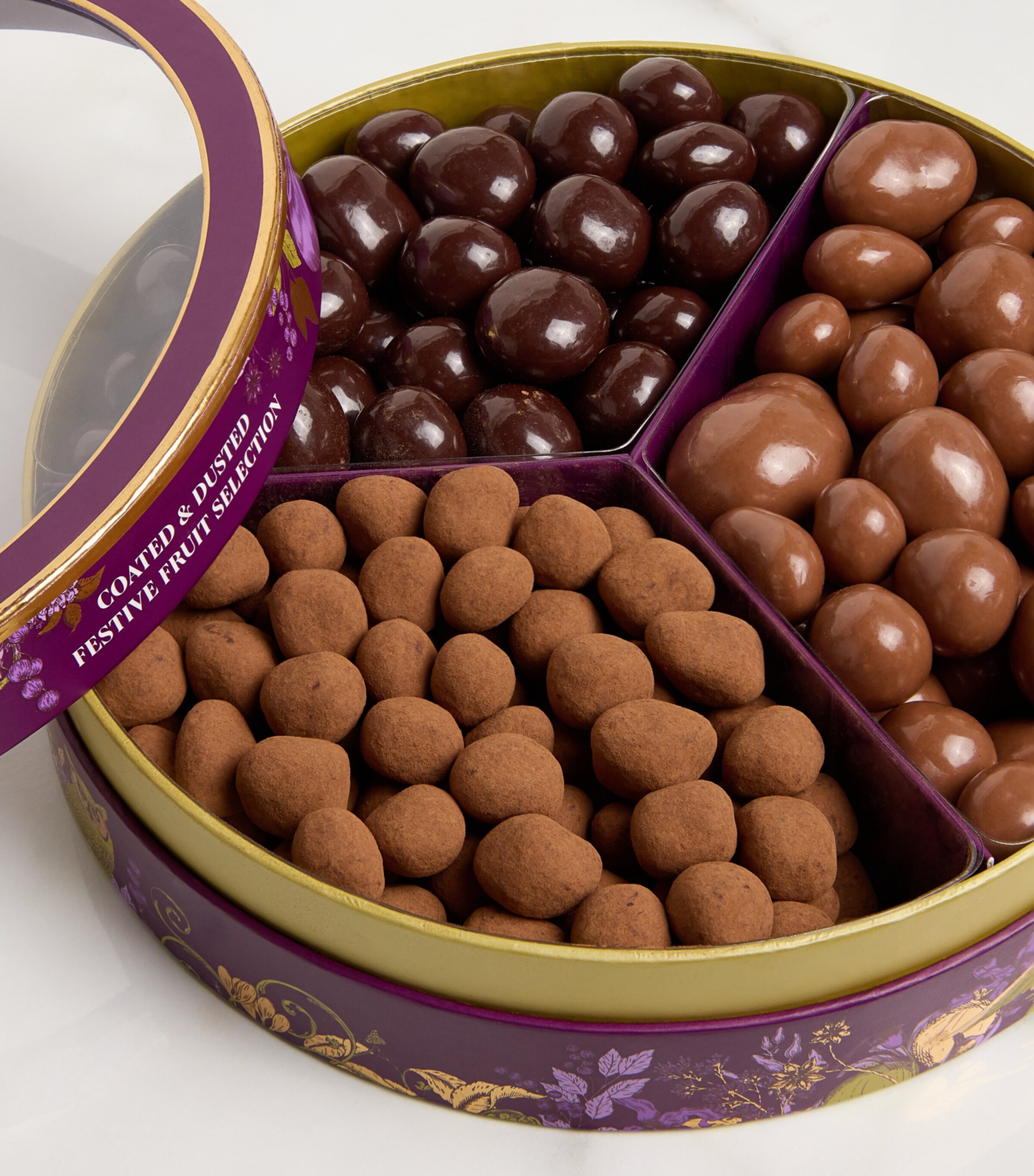 Harrods Coated and Dusted Festive Fruit Selection (700g) | Harrods CA