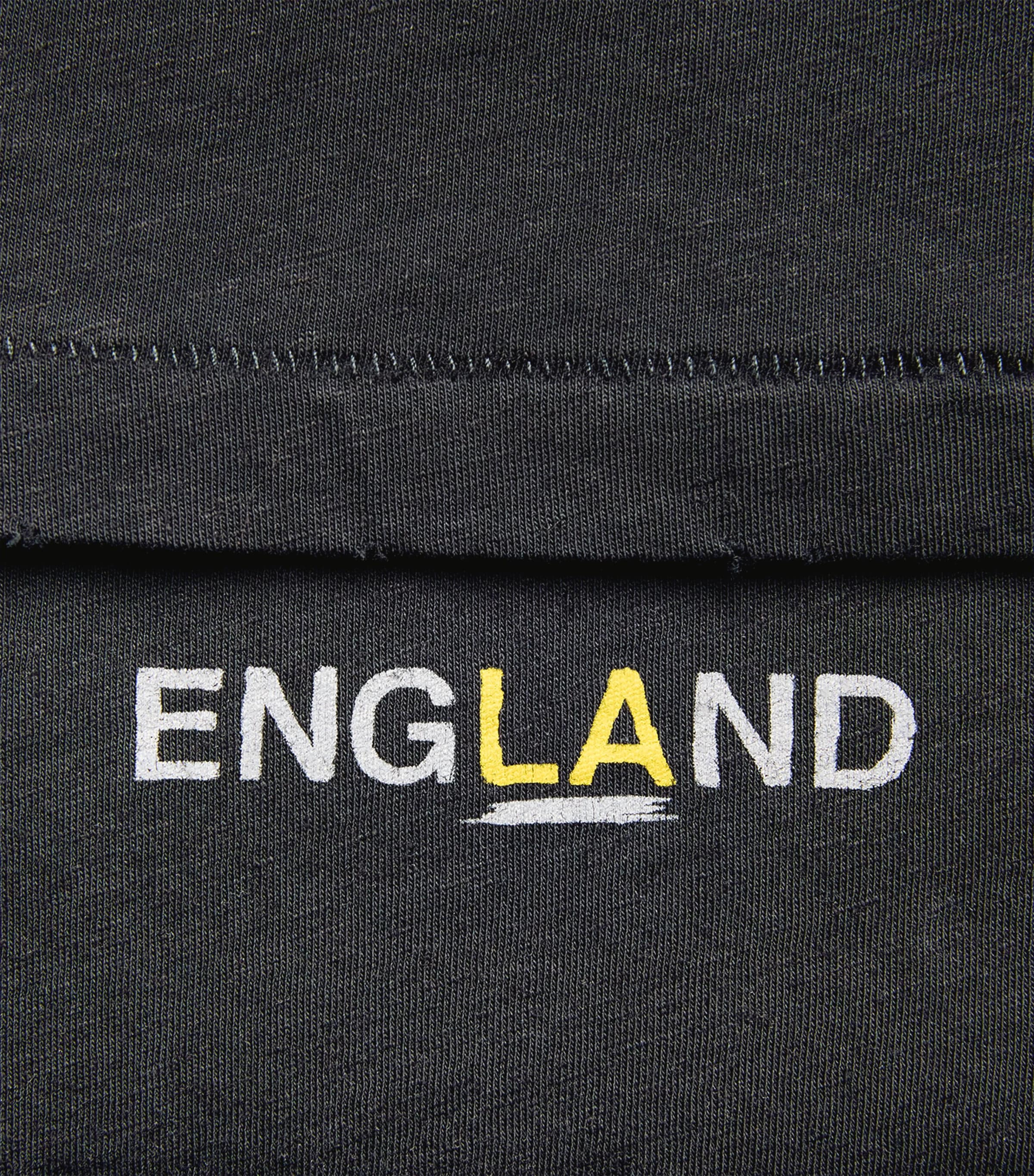 Represent Black Cotton Enemy Graphic T-Shirt | Harrods AU