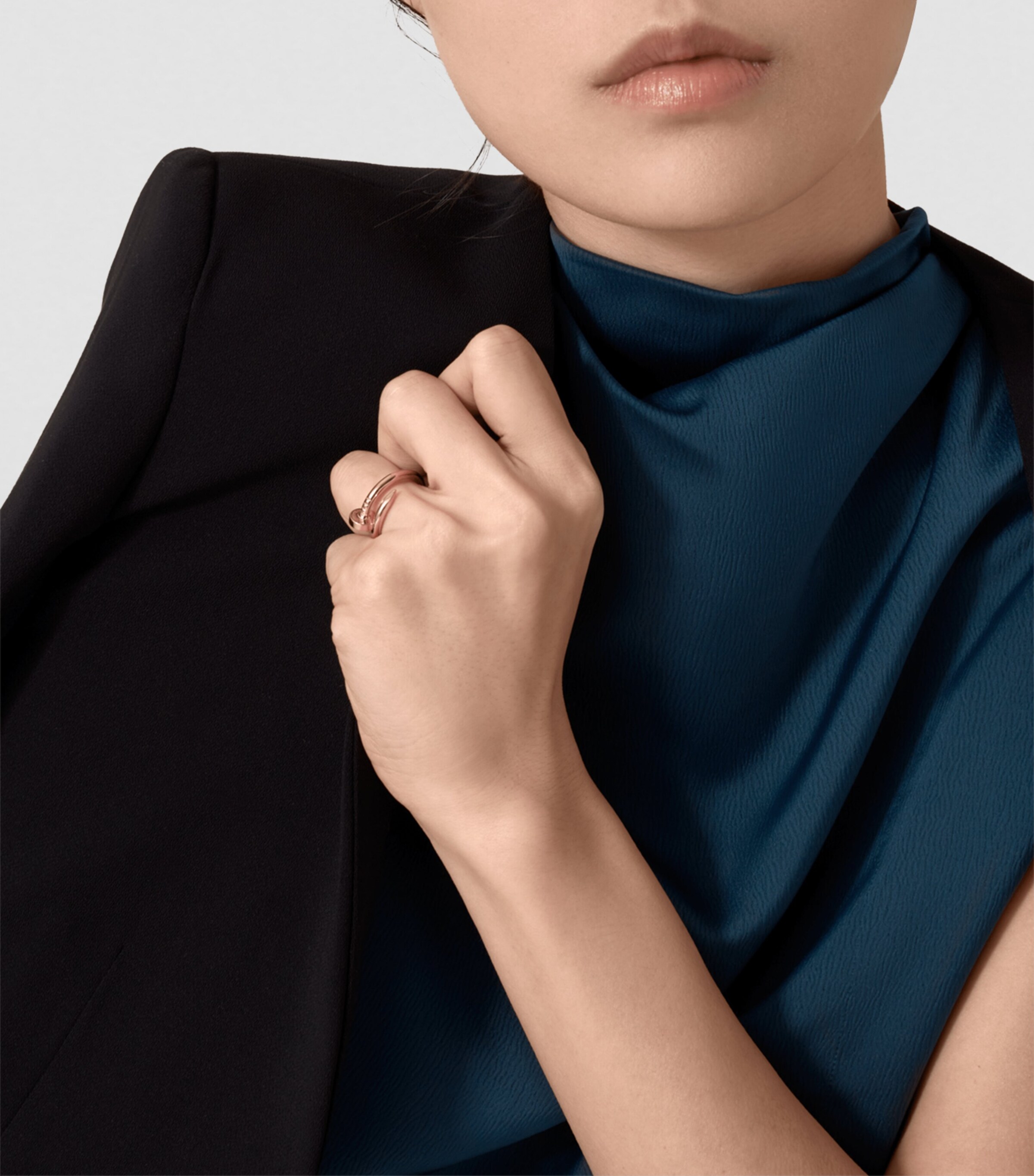 Cartier Rose Gold Juste un Clou Ring | Harrods UK