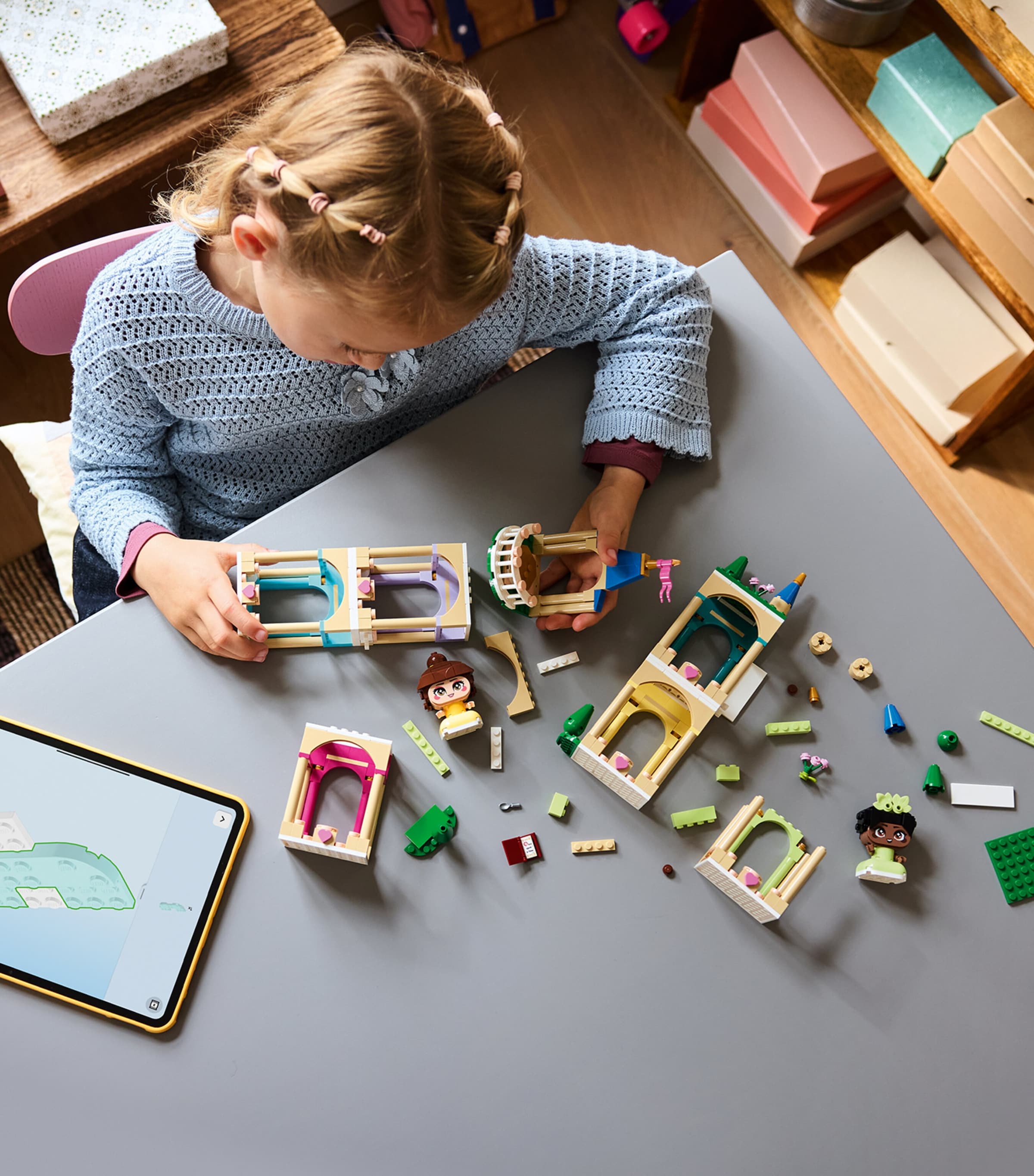 Lego Disney Princess Mini Belle & Tiana with Castle 43291 | Harrods AT