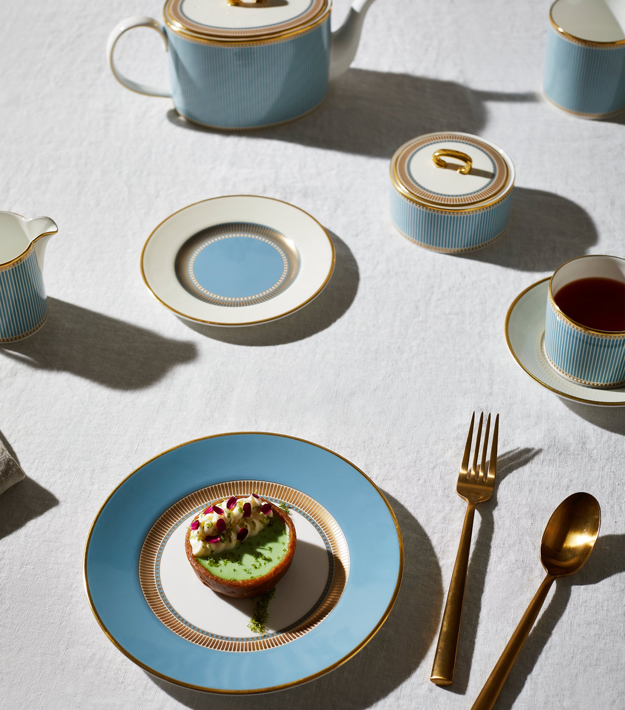 Wedgwood Bone China Helia Coffee Cup and Saucer | Harrods US