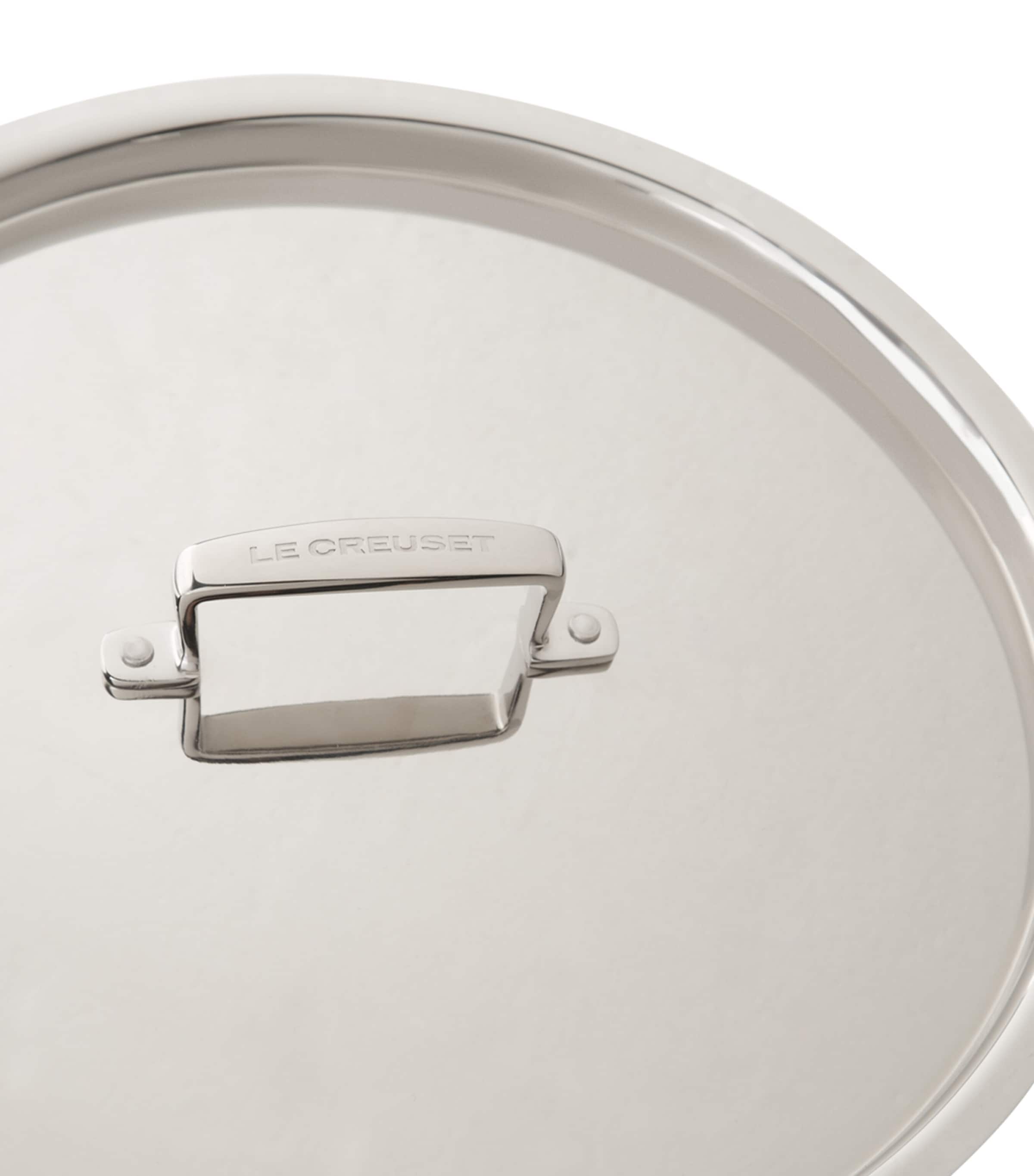 Le Creuset 3-Ply Stainless Steel Shallow Casserole Dish (30cm) | Harrods UK