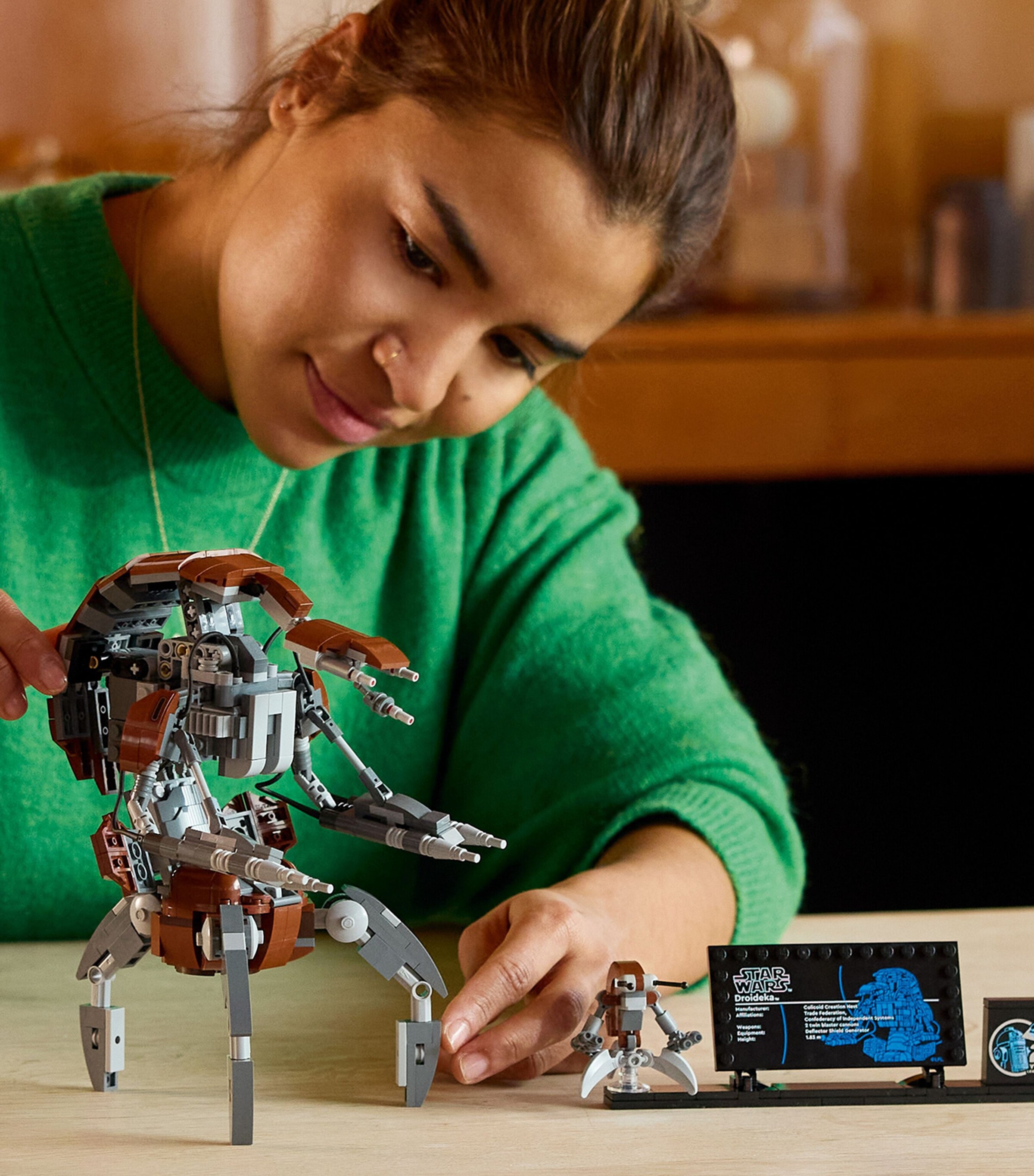 Lego Multi Star Wars Droideka Model Kit For Adults 75381 | Harrods UK